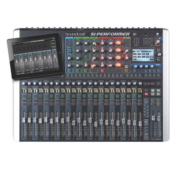 SoundCraft SI PERFORMER 2 - Console de mixage numérique SonoVente.com