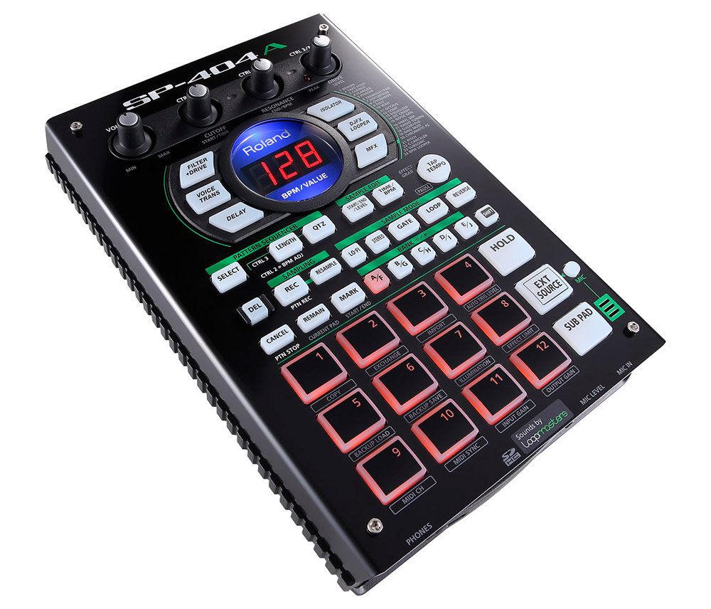Roland SP-404A Linear Wave Sampler - Sampler et groovebox SonoVente.com