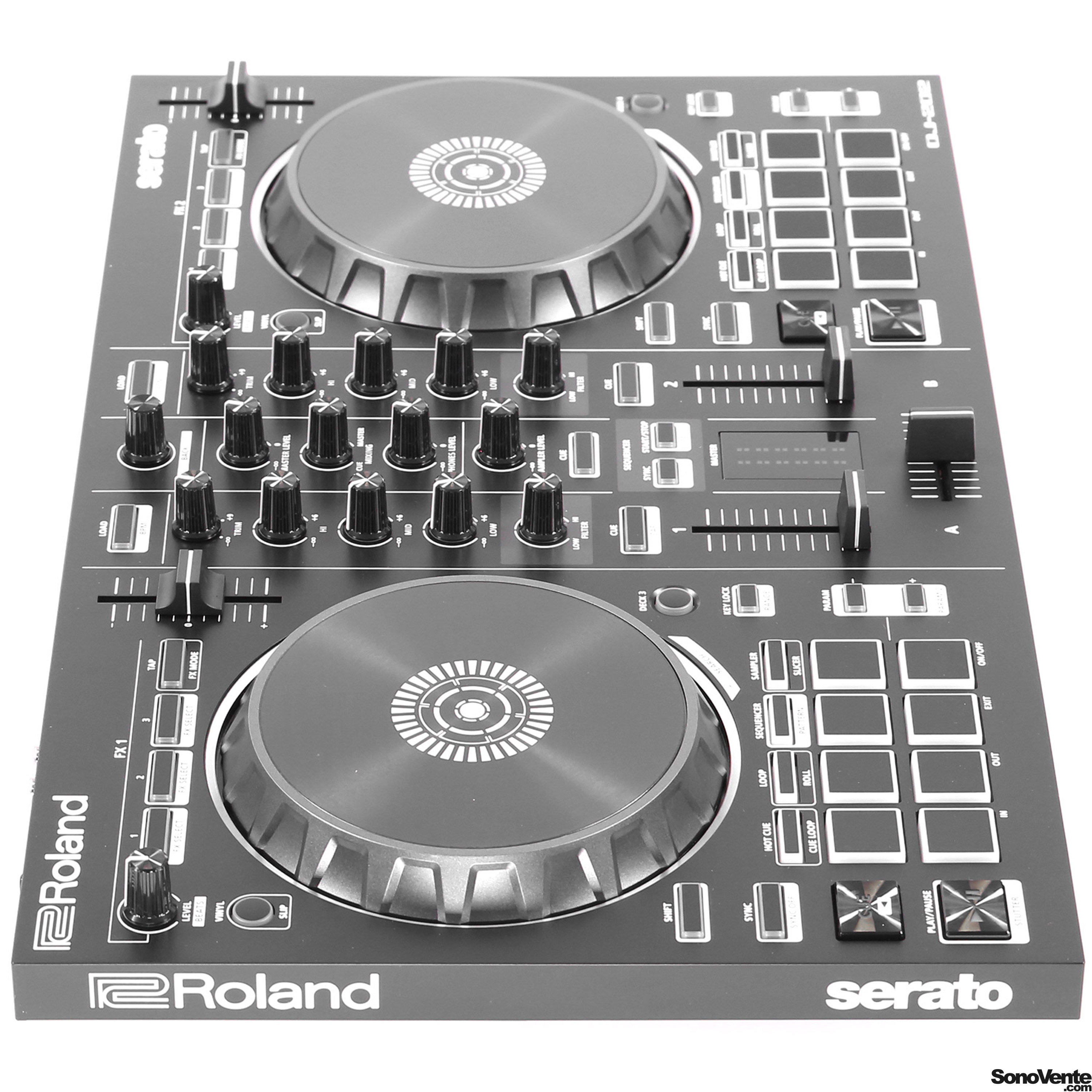 Roland DJ-202 : Contrôleur DJ USB Roland - SonoVente.com