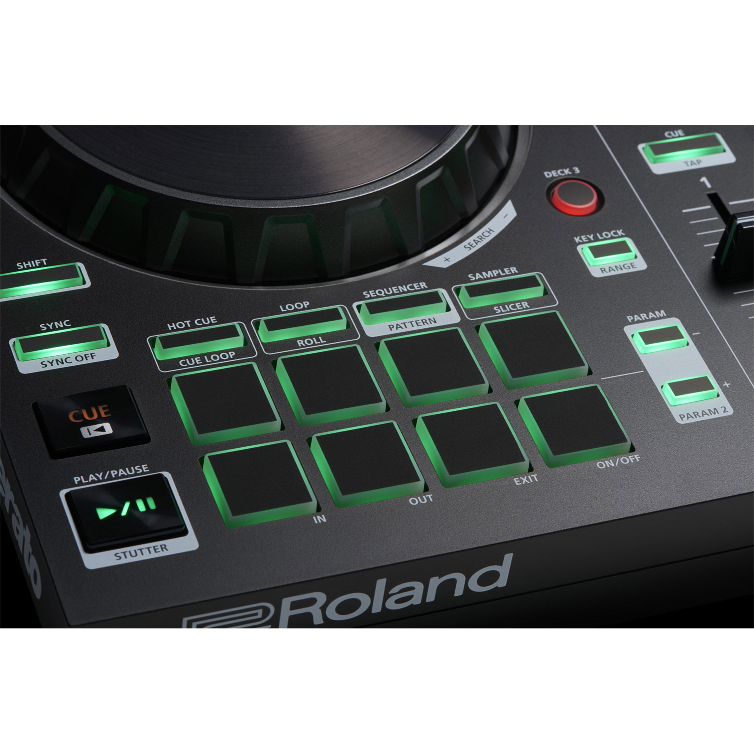 Roland DJ-202 : Contrôleur DJ USB Roland - SonoVente.com