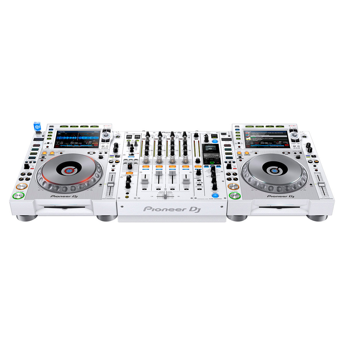 Pioneer DJ CDJ 2000 Nexus 2 White Limited - Platine CD MP3 à plat ...