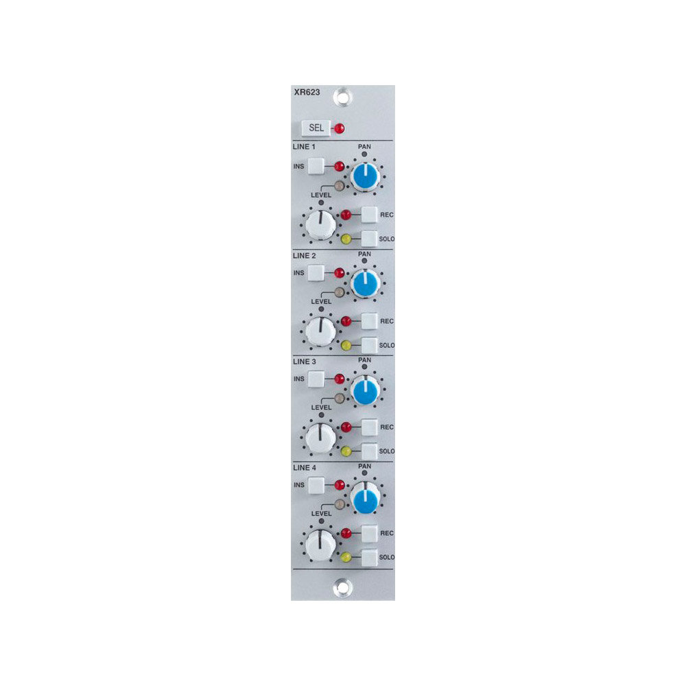 X-Rack 4 Channel Input Module : Préampli SSL - SonoVente.com