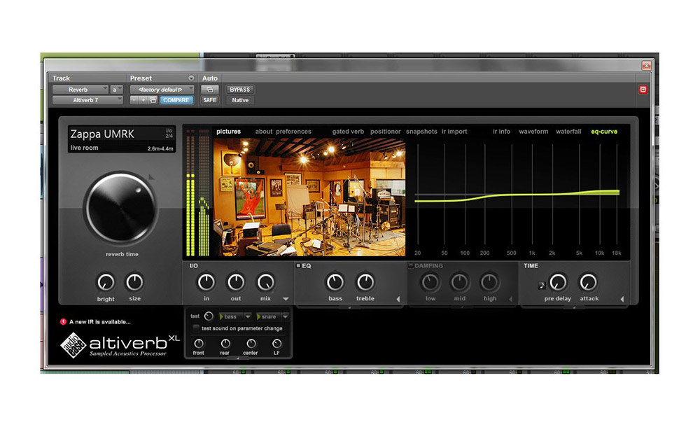 Audio Ease Altiverb 8 Regular - Logiciel plugins d'effets SonoVente.com