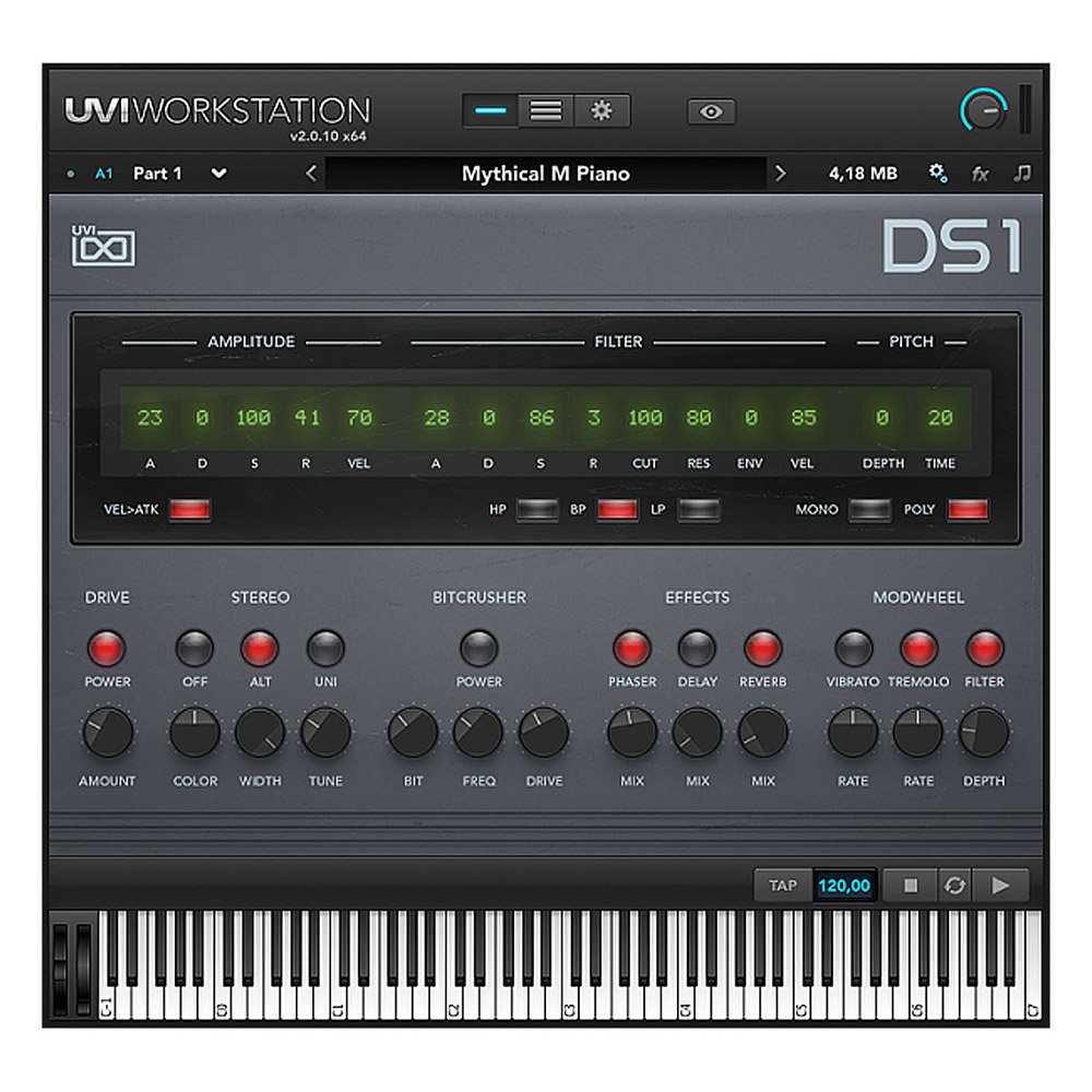 UVI Digital Synsations - Virtual Instruments Software SonoVente.com - en