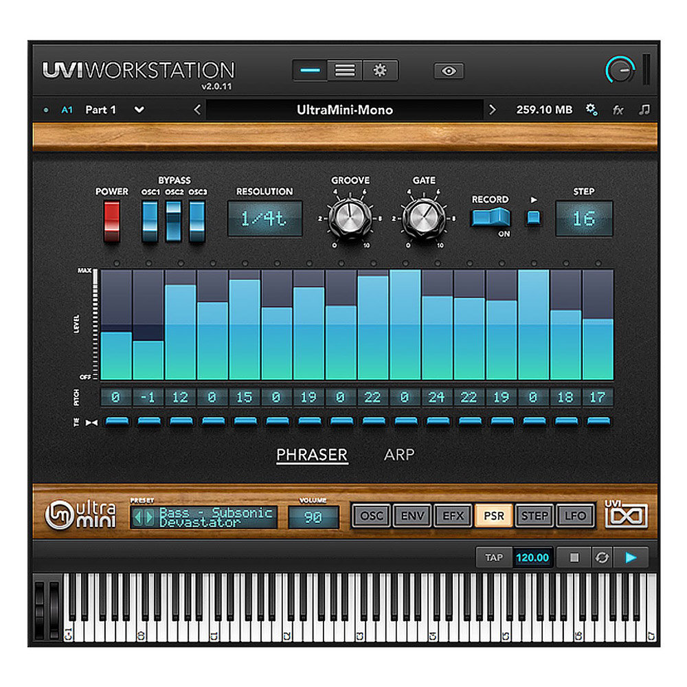 UVI UltraMini - Logiciel Instruments Virtuels SonoVente.com - Maroc