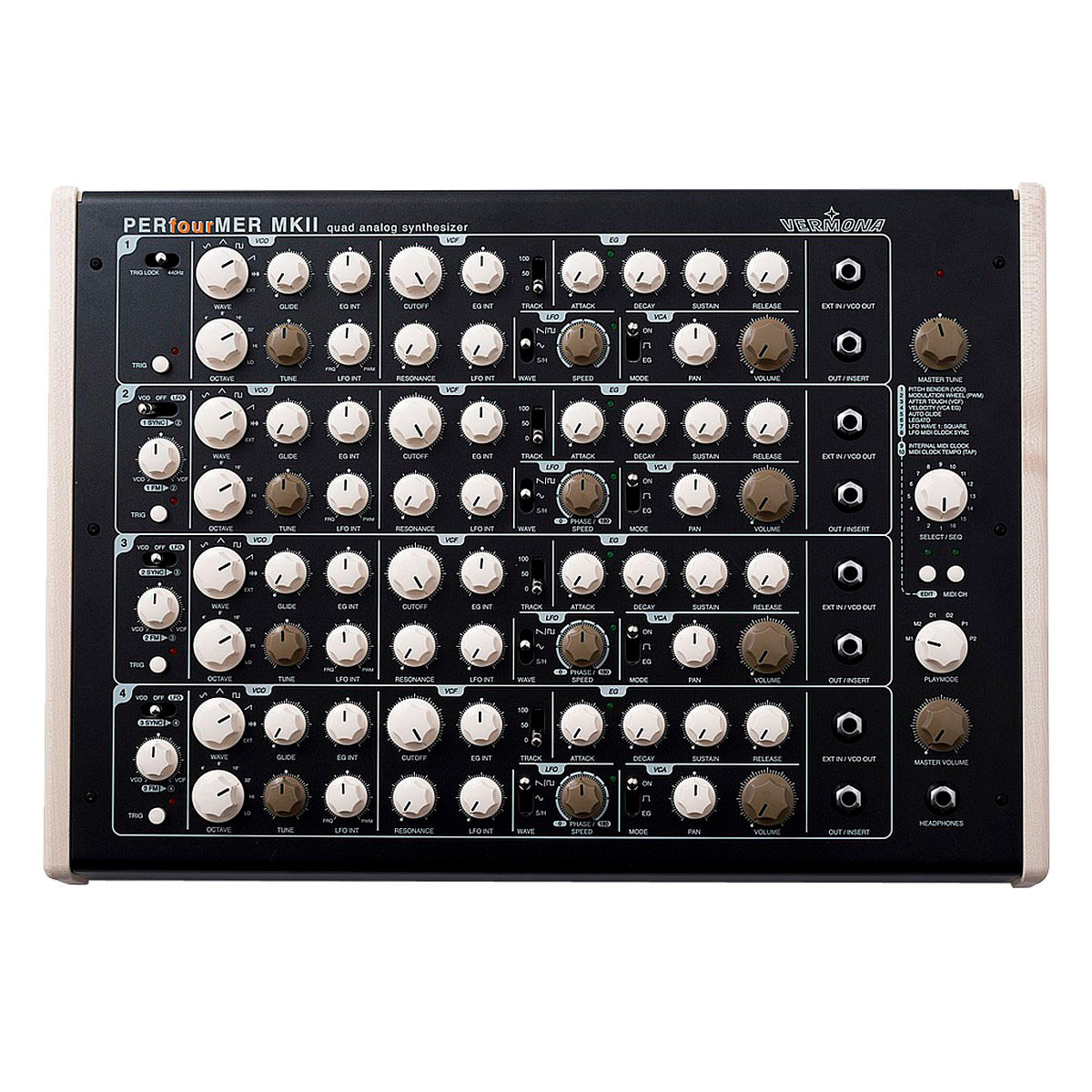 Vermona PERfourMER MKII - Synthétiseur SonoVente.com