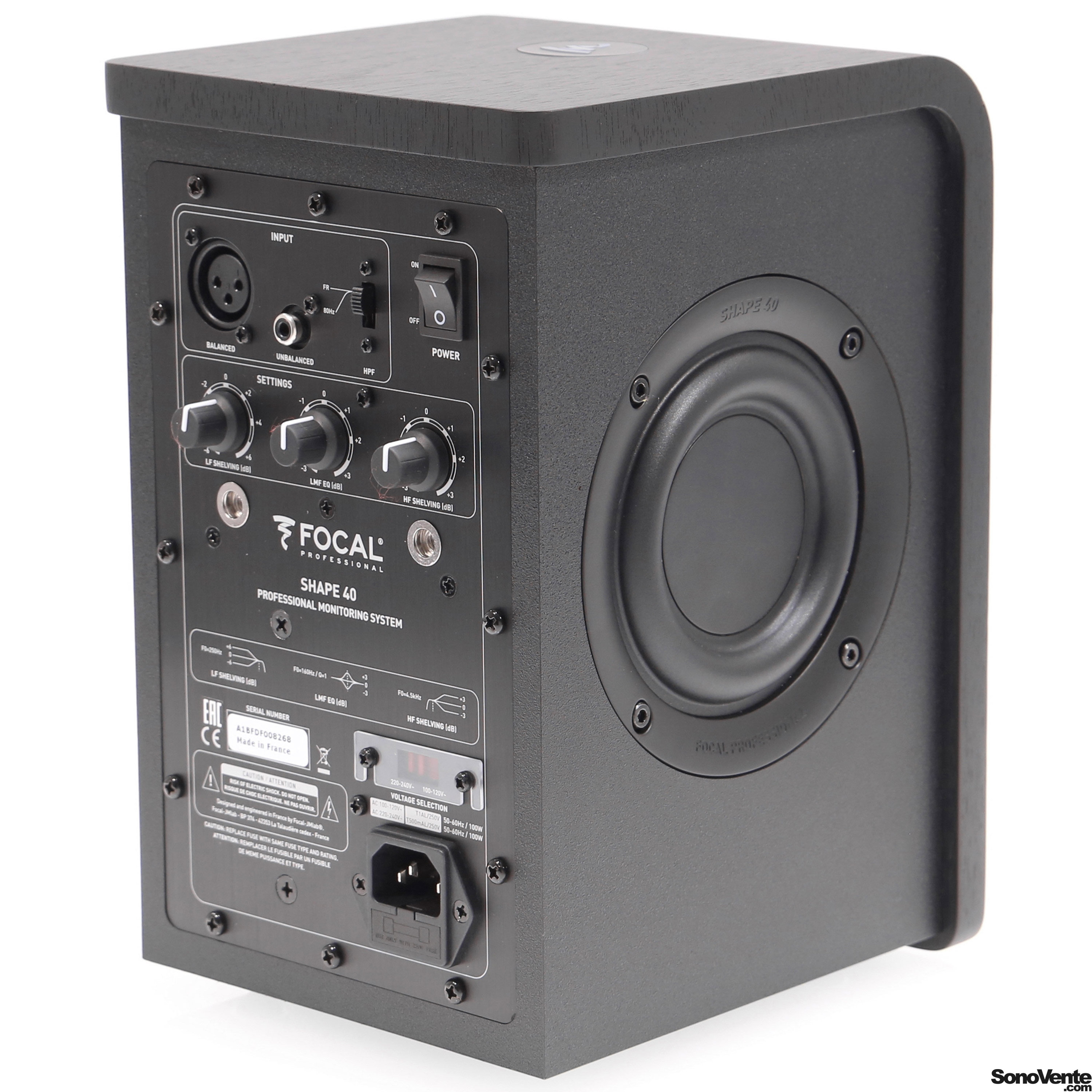 Focal Shape 40 (La Pièce) - Enceinte de monitoring SonoVente.com