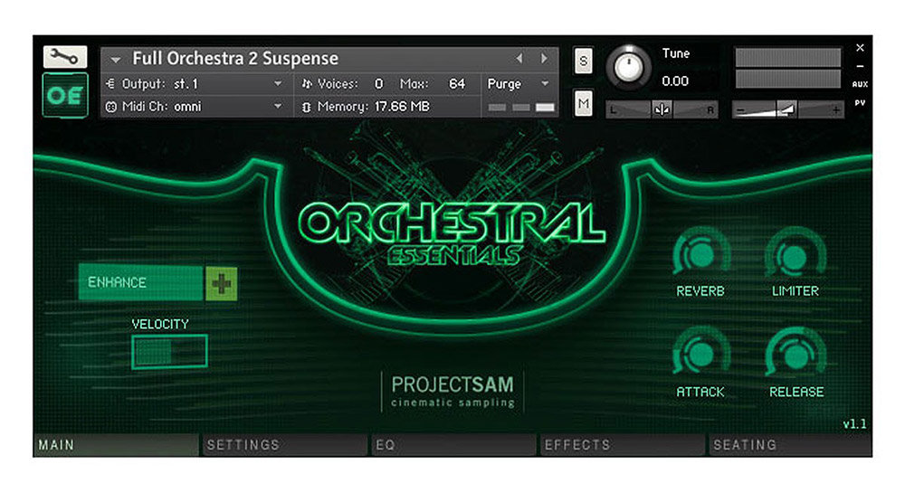 Project SAM Orchestral Essentials 1 (licence en téléchargement ...