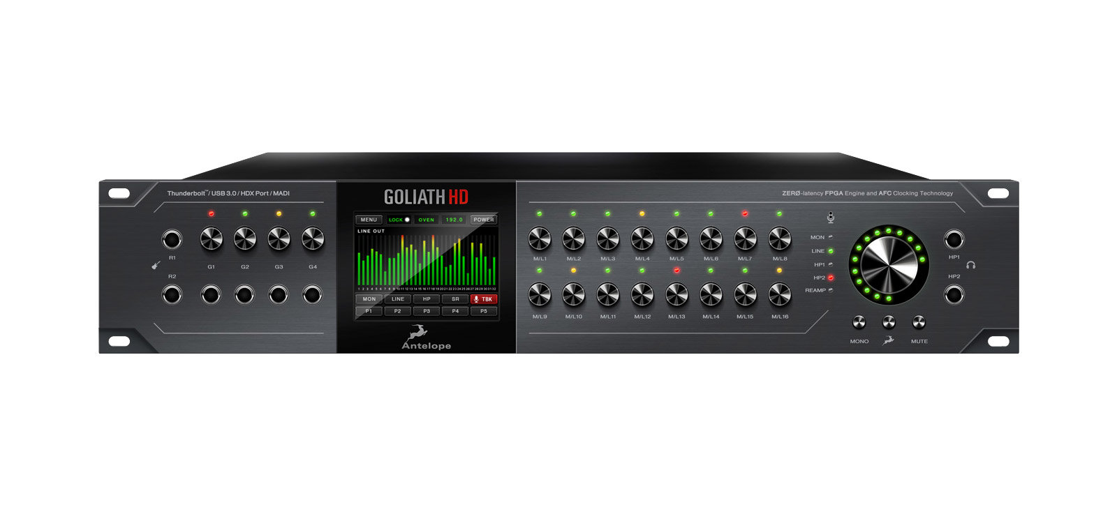 Antelope Audio Goliath HD - Carte son SonoVente.com