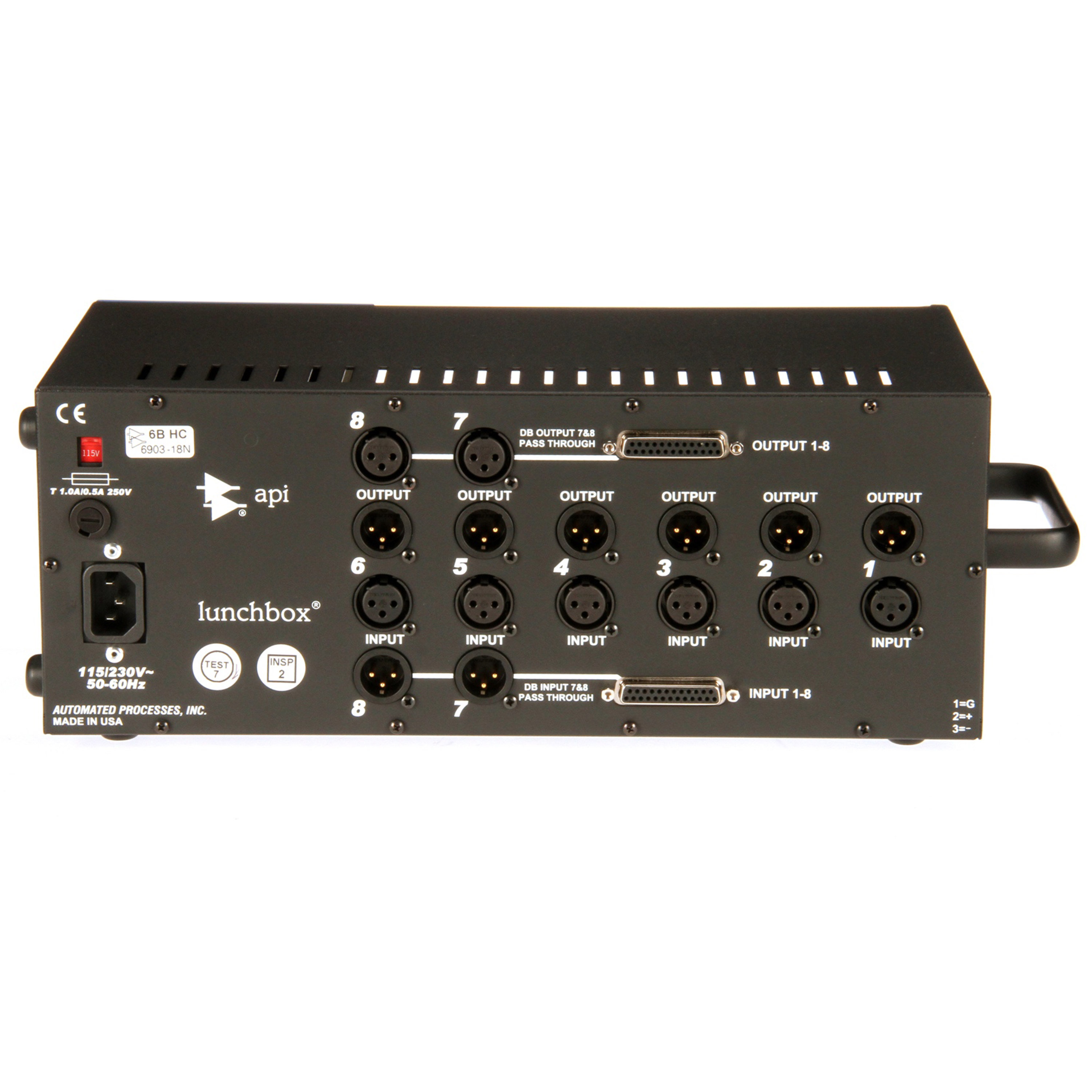 Api 500-6B Lunch Box - Tranche de console SonoVente.com