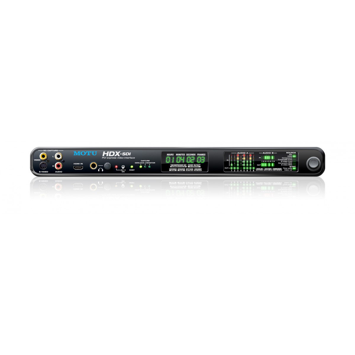 Motu HDX-SDI Express/Card - Logiciel de Mixage Vidéo SonoVente.com