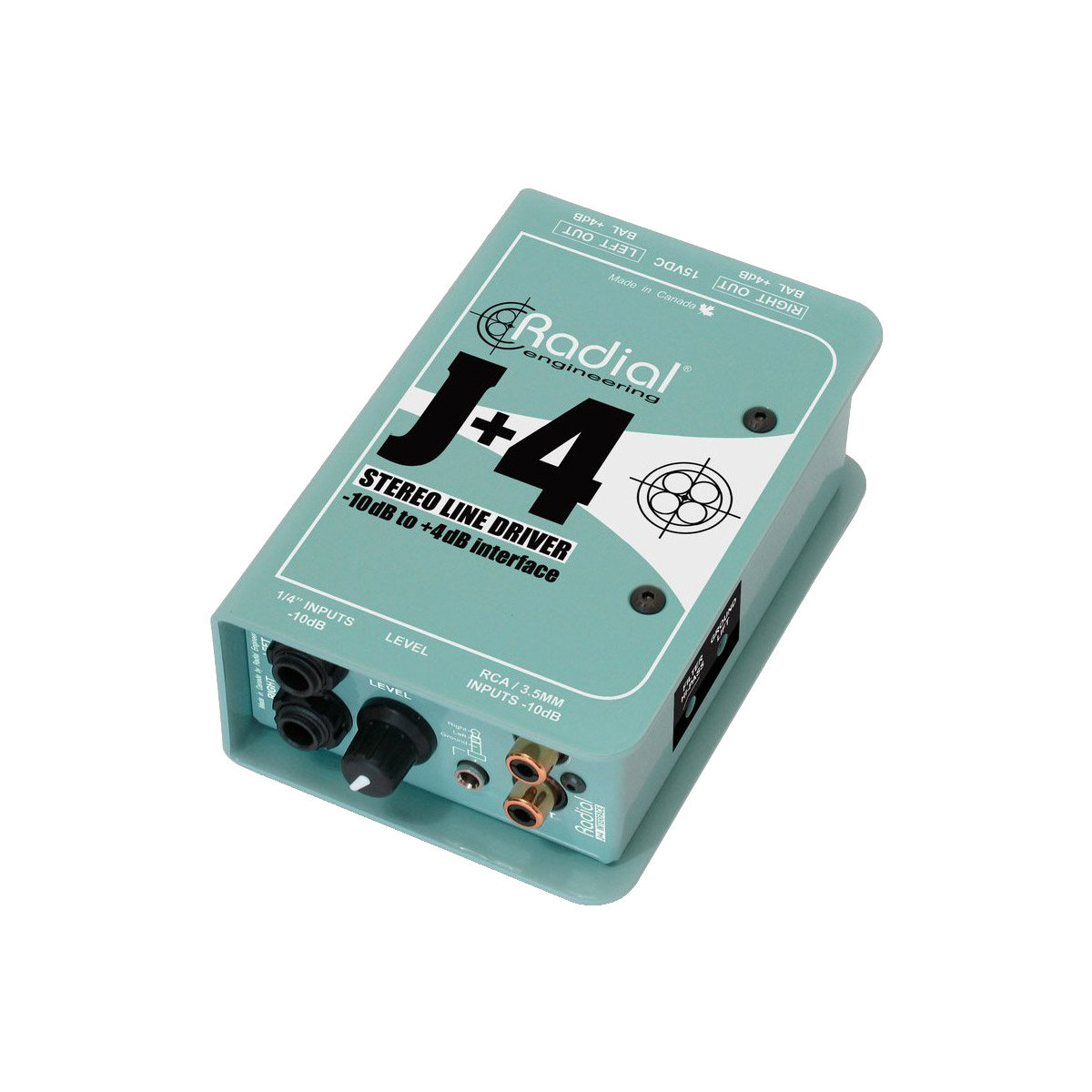 Radial J+4 Stereo Line Driver - Traitement du son SonoVente.com