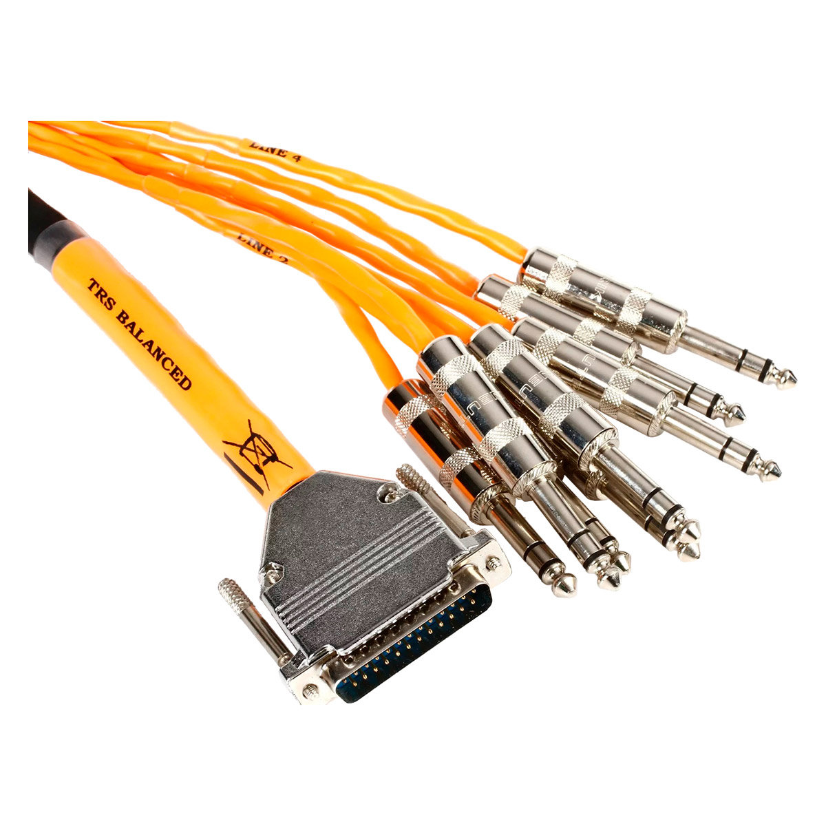 AVID HD DigiSnake 4' (1.2m) DB25-TRS - Multipaire SonoVente.com