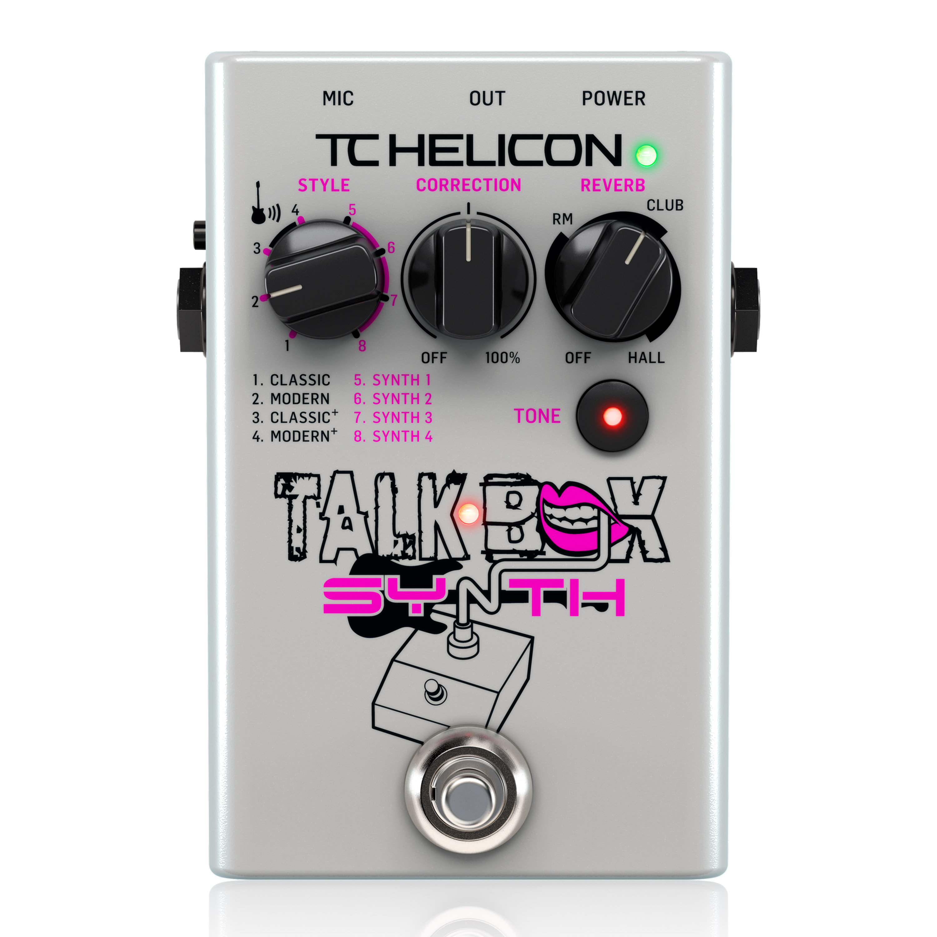 TC Helicon TalkBox Synth - Effets guitare électrique SonoVente.com