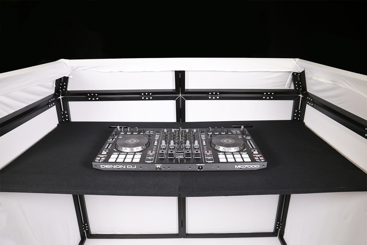 BoomTone DJ DJ Stand Pro White - Mobilier home DJ SonoVente.com