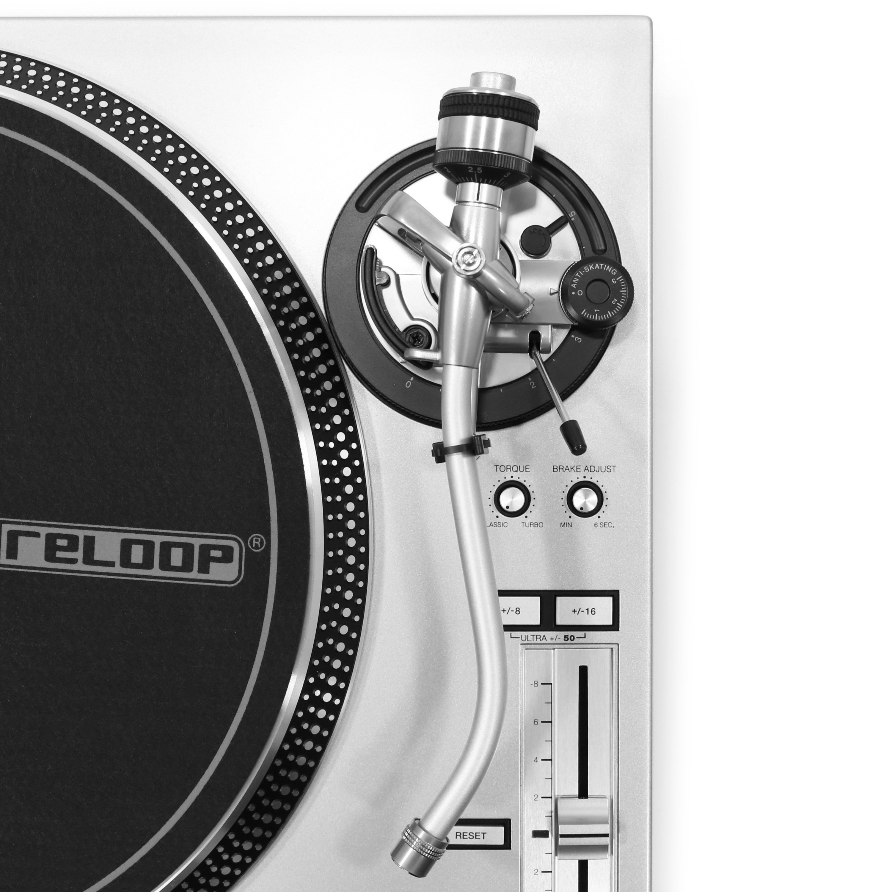 Reloop RP 7000 MK2 Silver - Platine à entrainement direct SonoVente.com