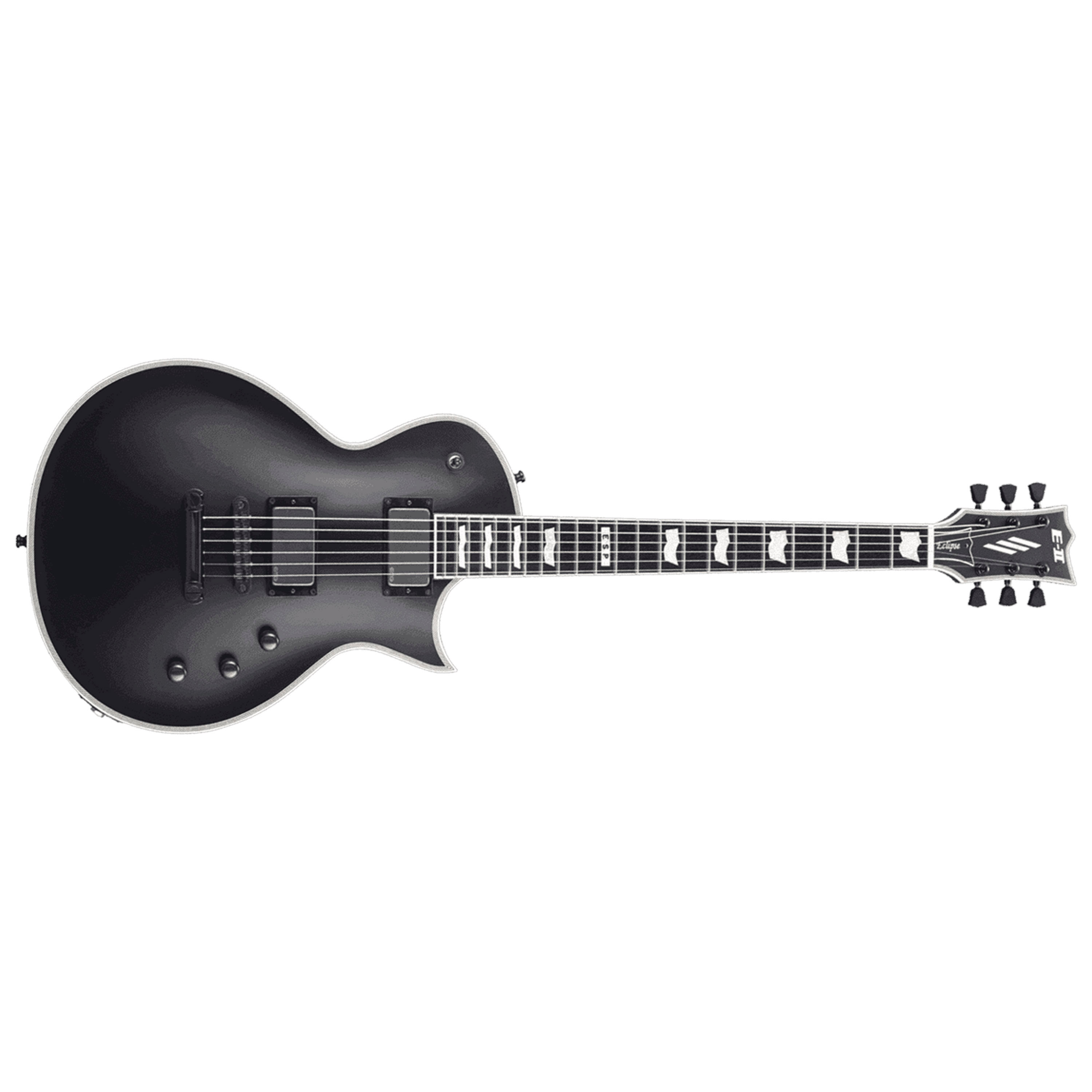 ESP E-II Eclipse EC-I Black Satin + étui - Guitare forme LP SonoVente.com