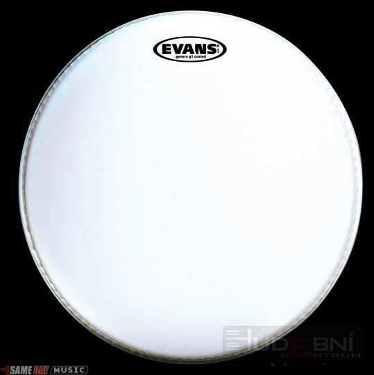 Evans Peau de Tom 18''. G2. Double Pli. Blanche Sablée. B18G2 - Tom / Floor Tom SonoVente.com