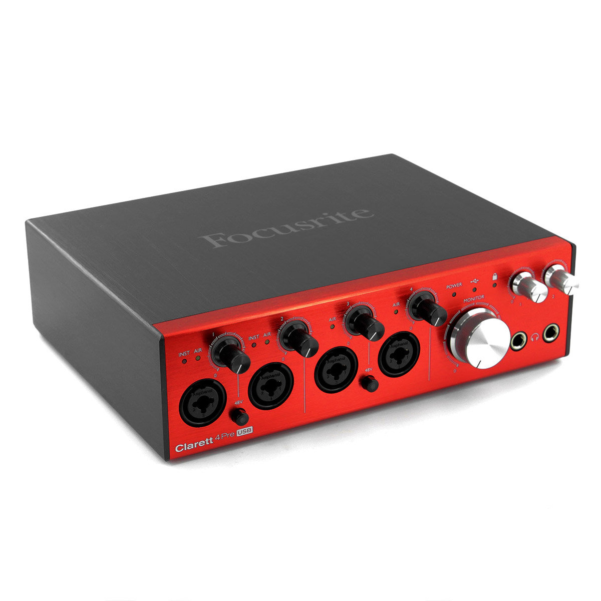 Focusrite Clarett 4Pre USB - Carte son SonoVente.com