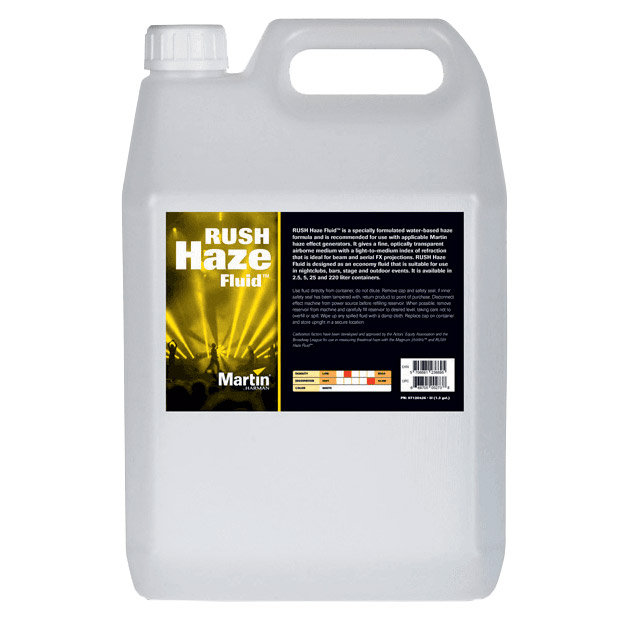 Martin RUSH Haze Fluid 5L - Liquides pour machines SonoVente.com