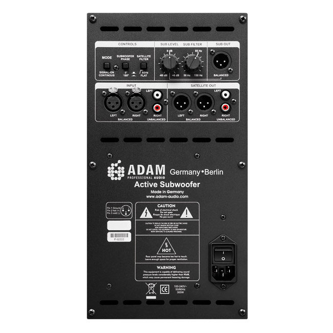 Adam Audio SUB 10 MK2 - Enceinte de monitoring SonoVente.com