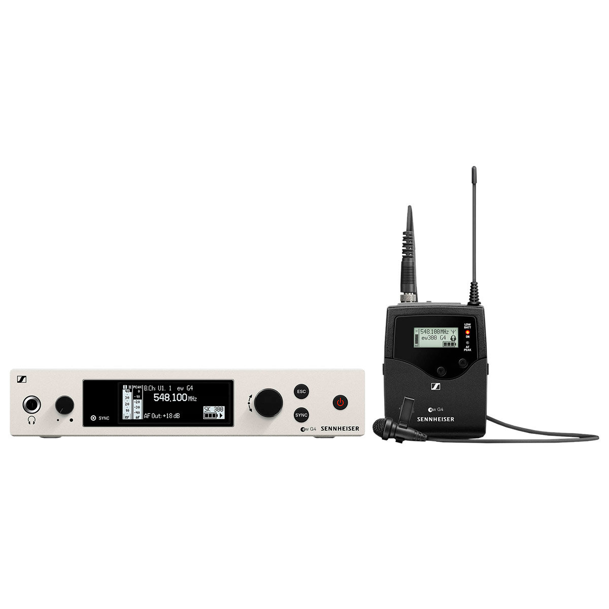 Sennheiser ew 100 G4-ME4-B - Micro HF chant SonoVente.com