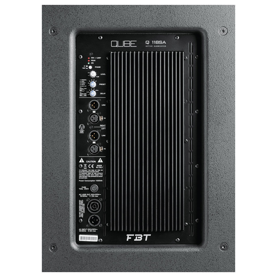 FBT Q 118SA - Caisson de basses SonoVente.com