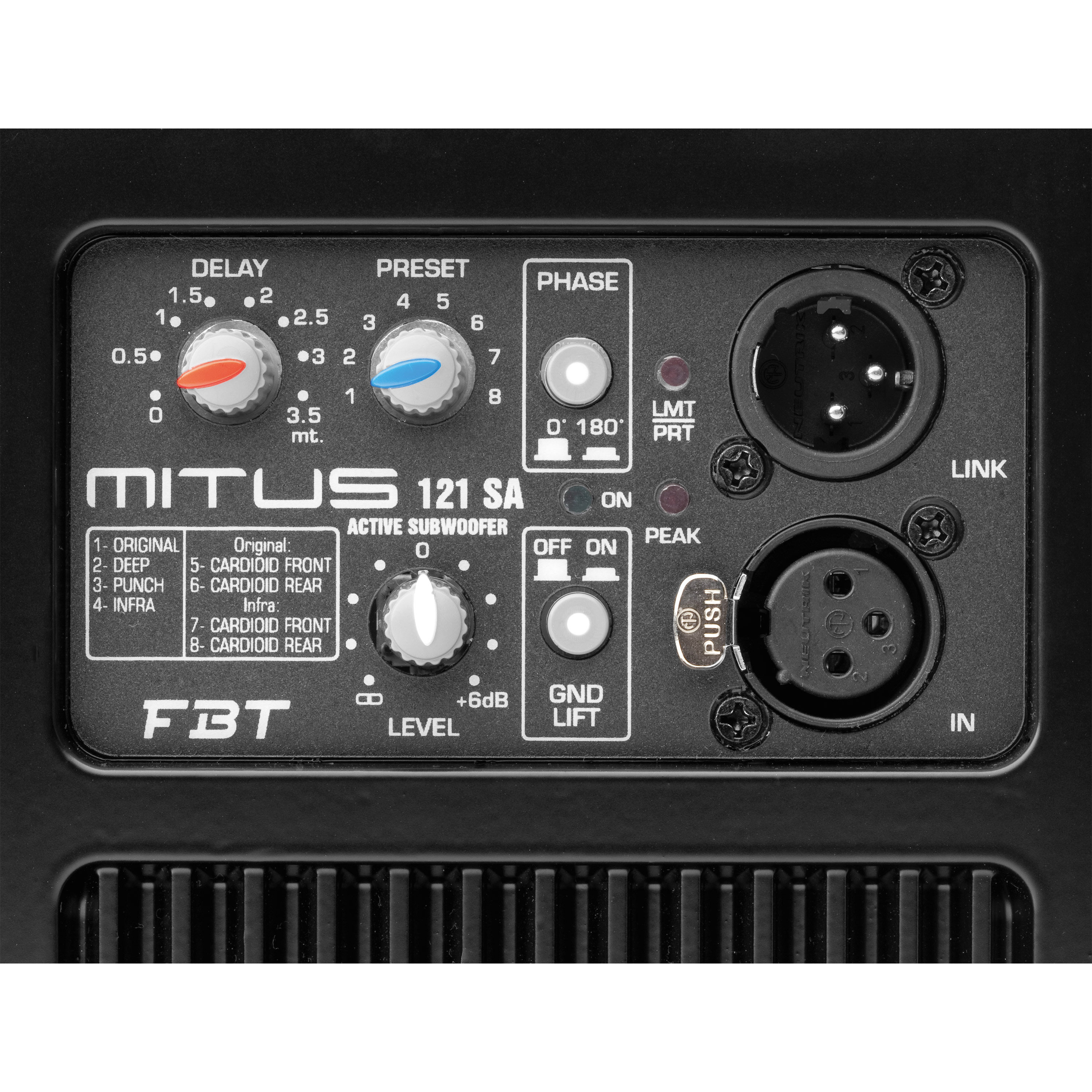 FBT MITUS 121SA - Caisson de basses SonoVente.com