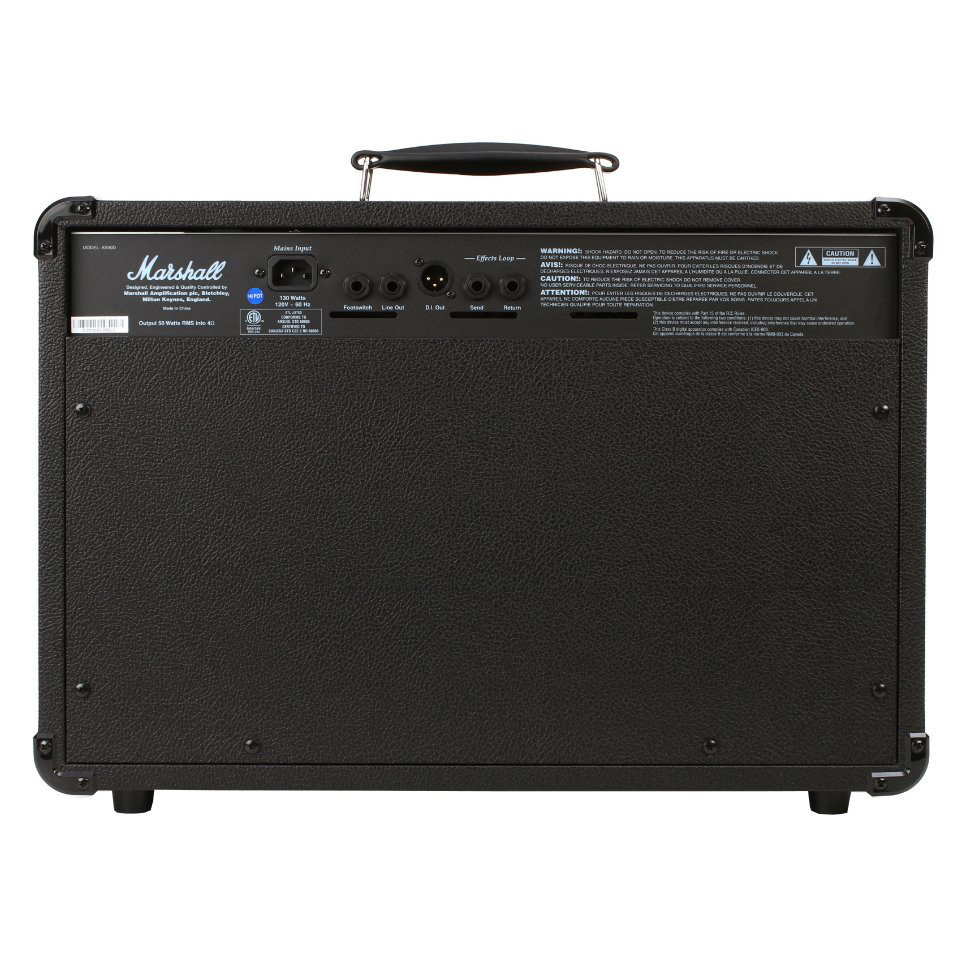 Marshall AS50D Black Limited Edition - Ampli guitare acoustique ...
