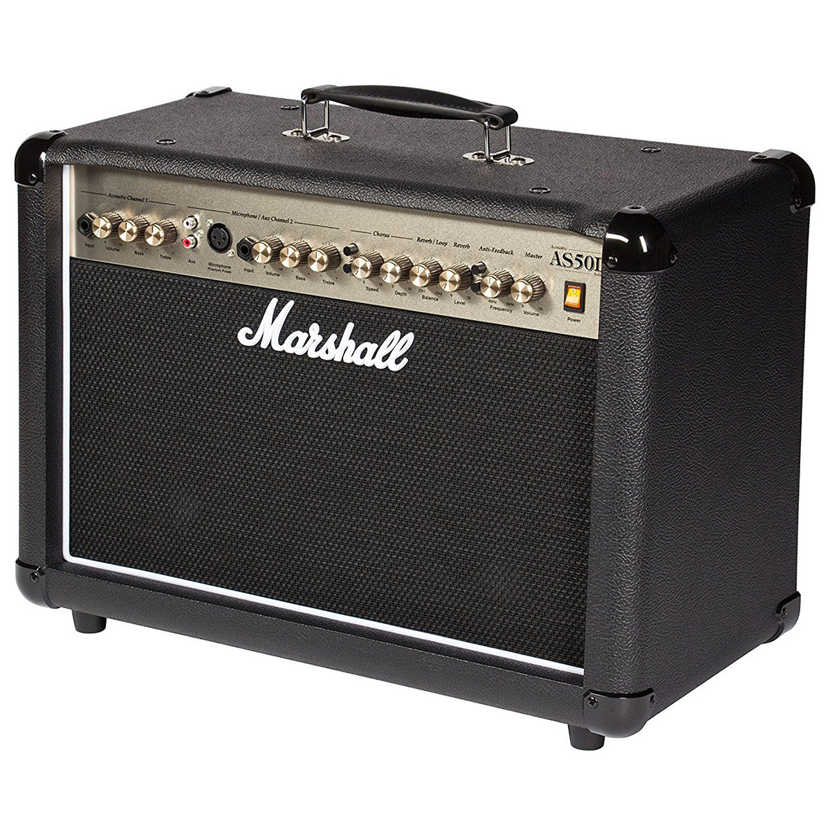 Marshall AS50D Black Limited Edition - Ampli guitare acoustique ...