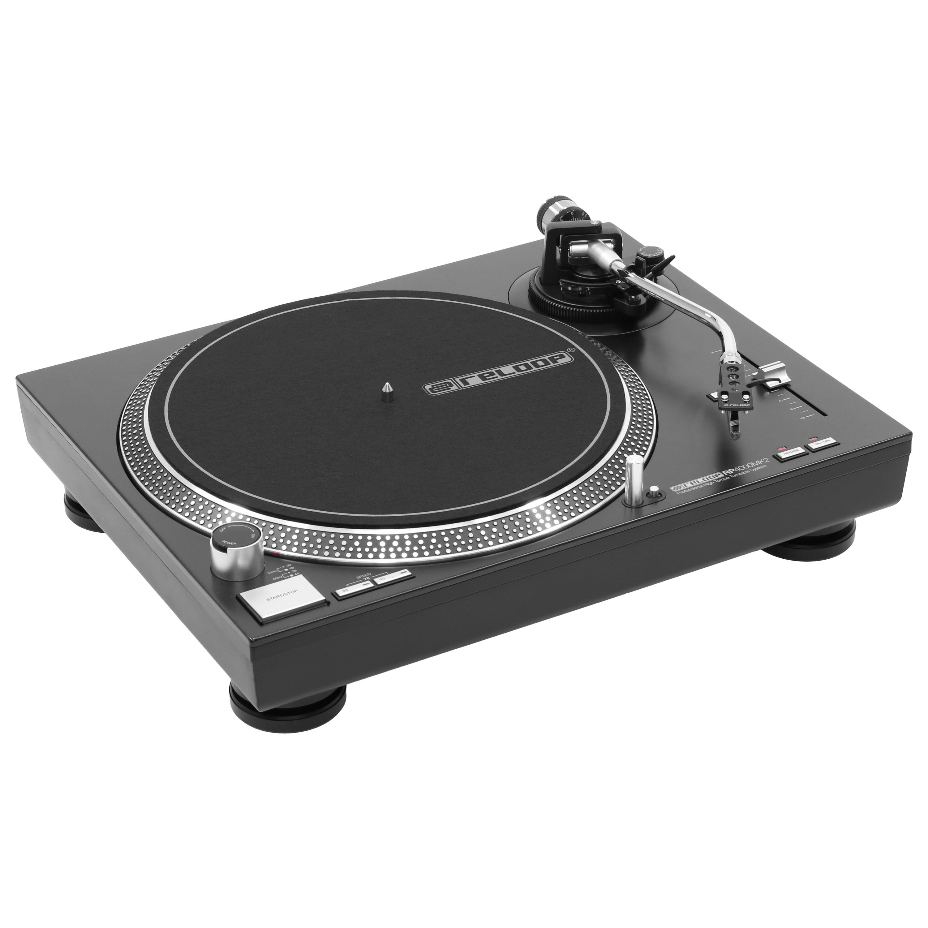RP 4000 MK2 : Platine à Entrainement Direct Reloop - SonoVente.com - Maroc