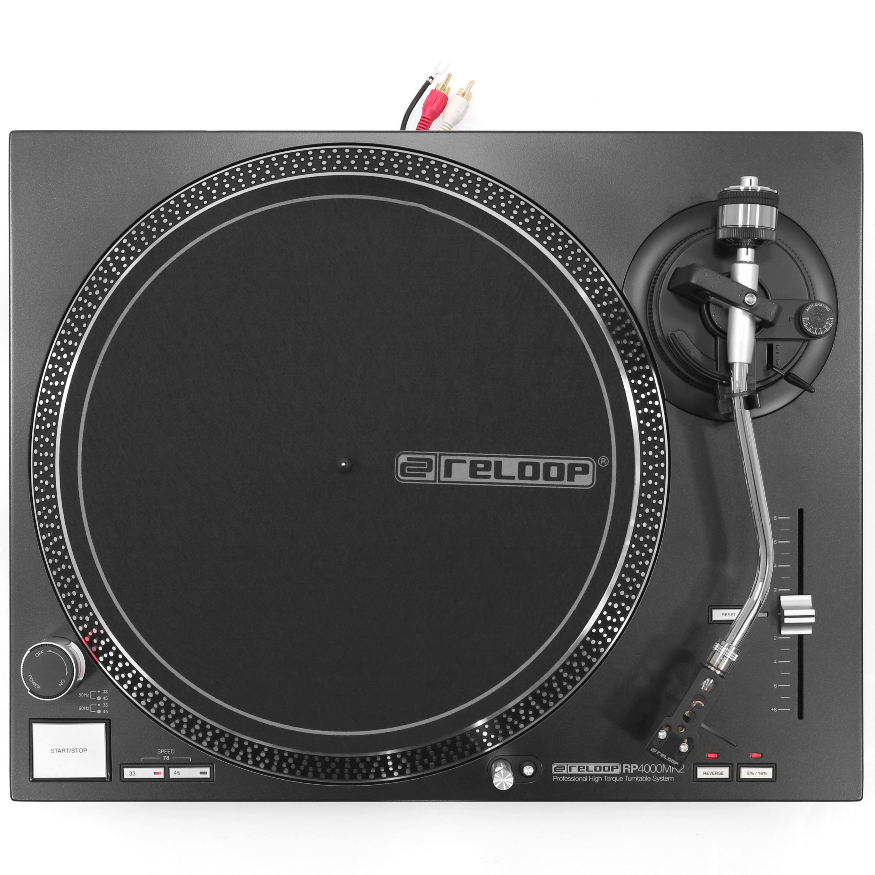 Reloop RP 4000 MK2 - Platine à entrainement direct SonoVente.com