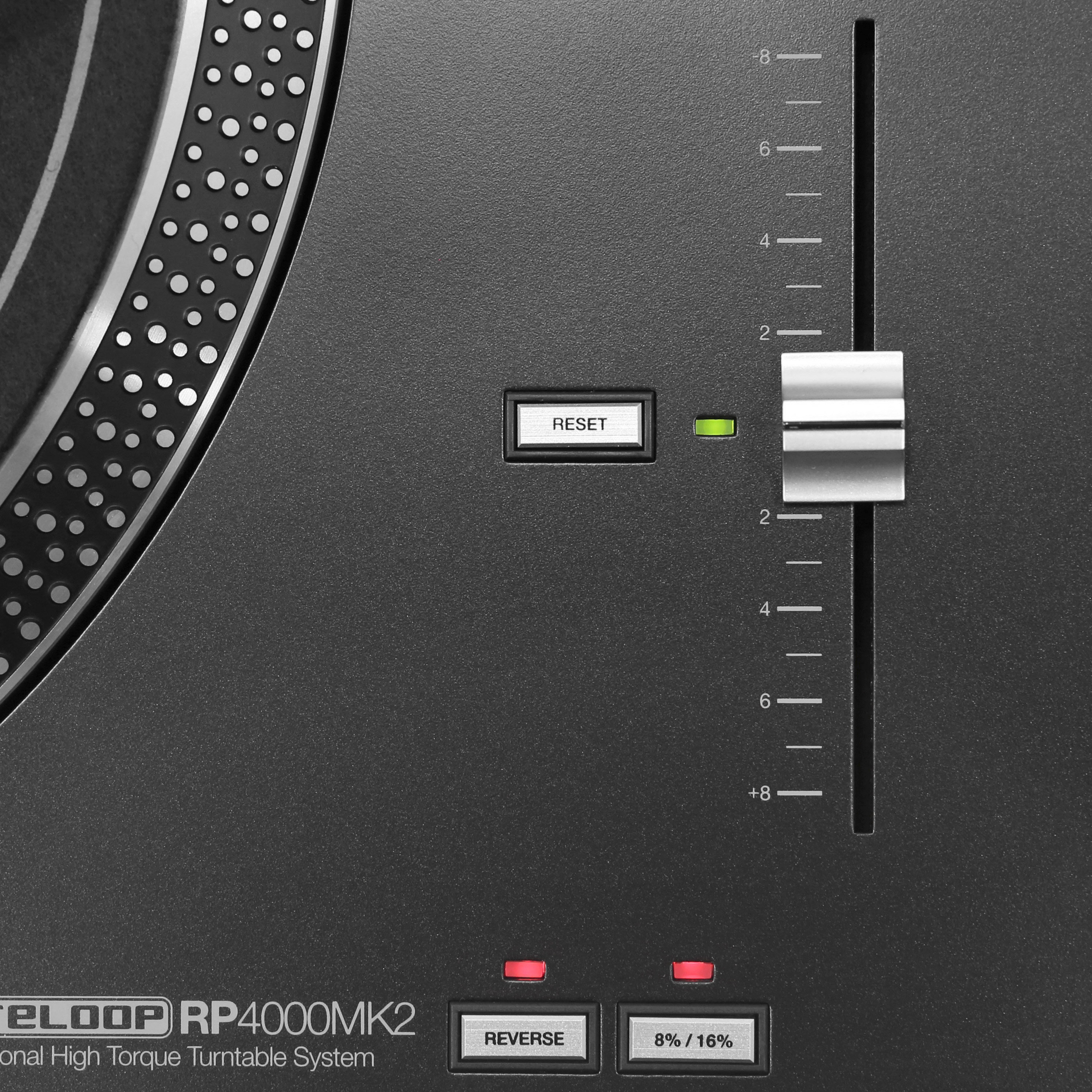 Reloop RP 4000 MK2 - Platine à entrainement direct SonoVente.com