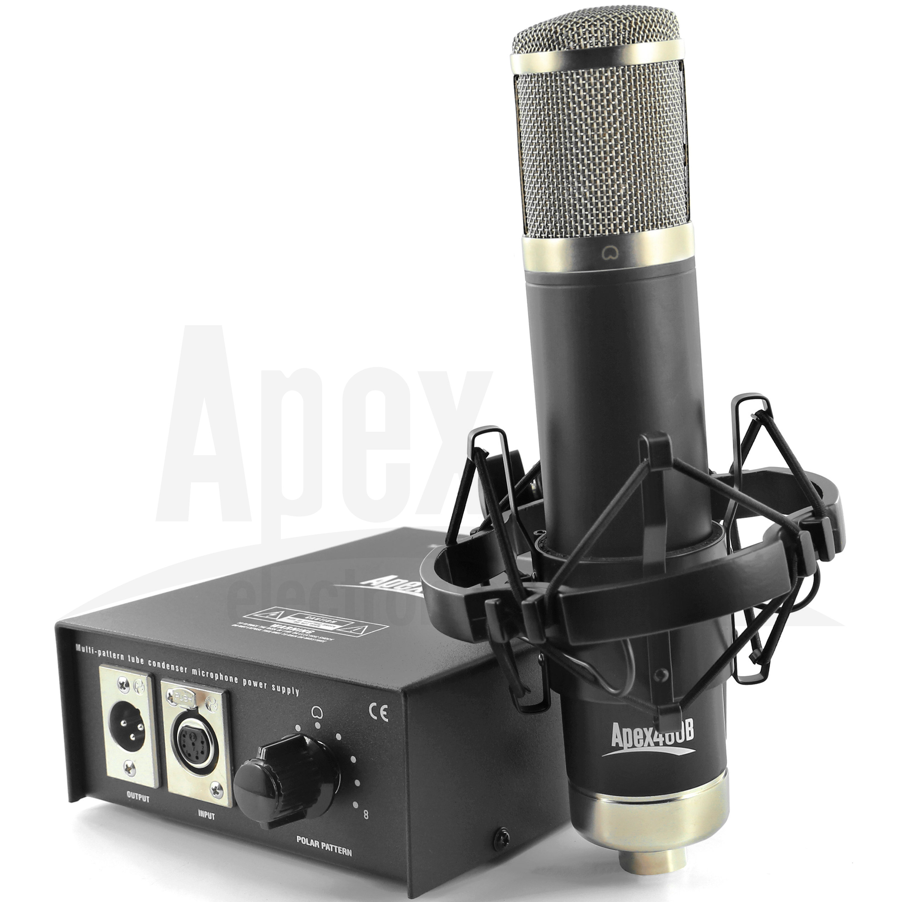 Apex Electronics 460 B - Static Microphone SonoVente.com - en