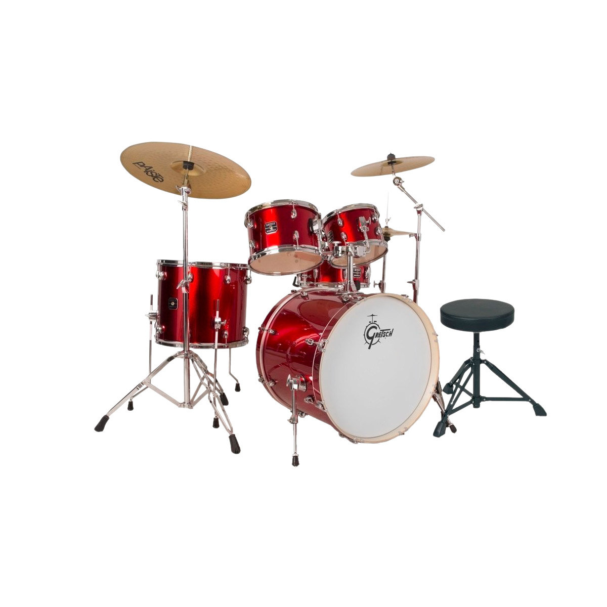 Gretsch Drums Set Energy Red 22 - Batterie standard SonoVente.com