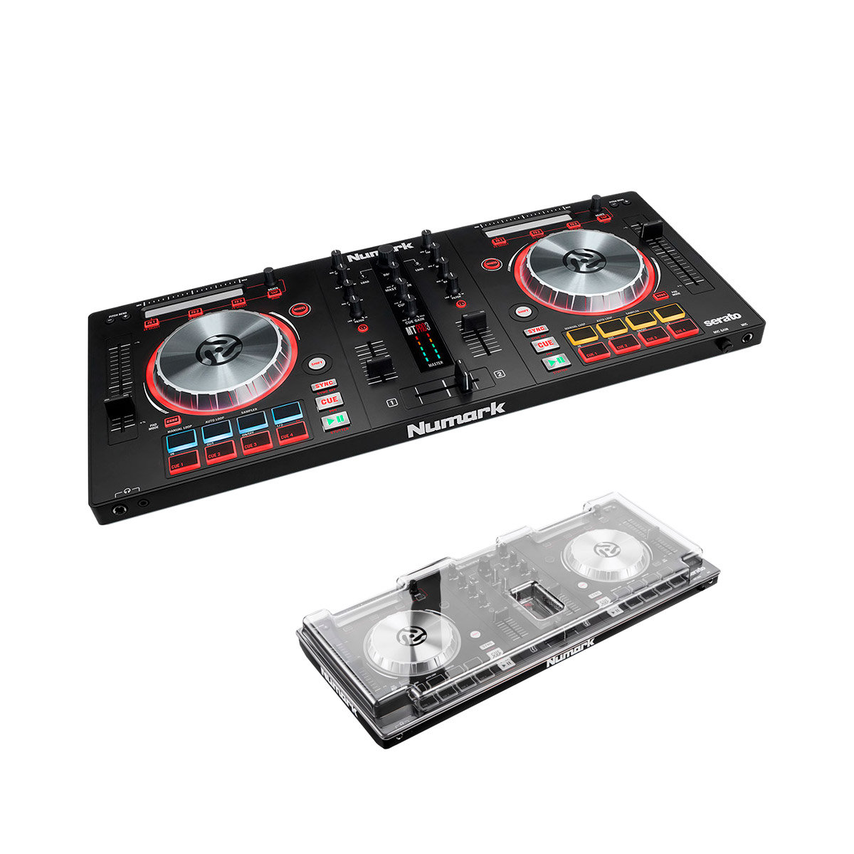 Numark Mixtrack Pro 3 + Decksaver - Contrôleur DJ USB SonoVente.com