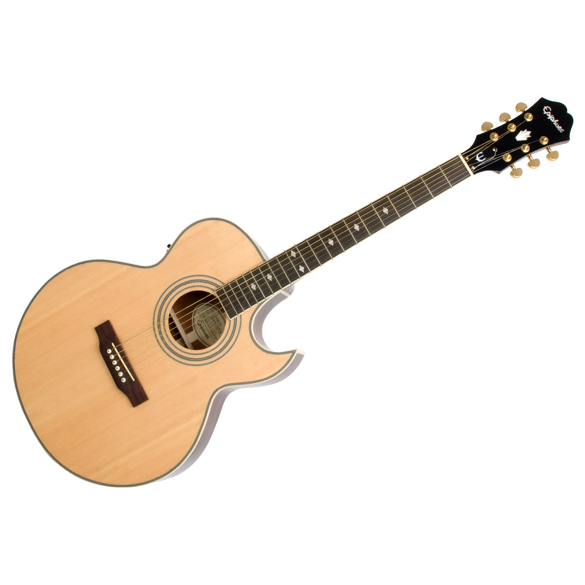 Epiphone PR5-E Natural - Guitare folk électro SonoVente.com