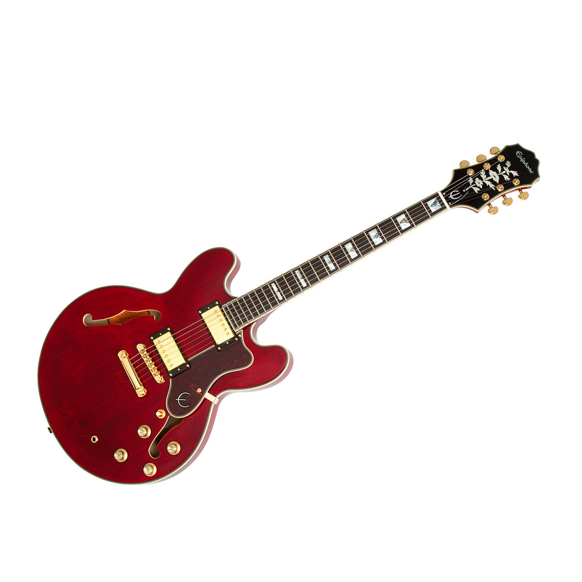 Epiphone SHERATON II PRO Wine Red - Guitare demi-caisse SonoVente.com