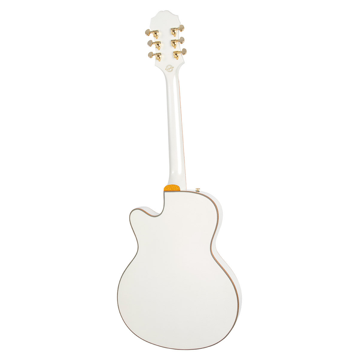 Epiphone EMPEROR SWINGSTER Royale Pearl White - Guitare demi-caisse ...