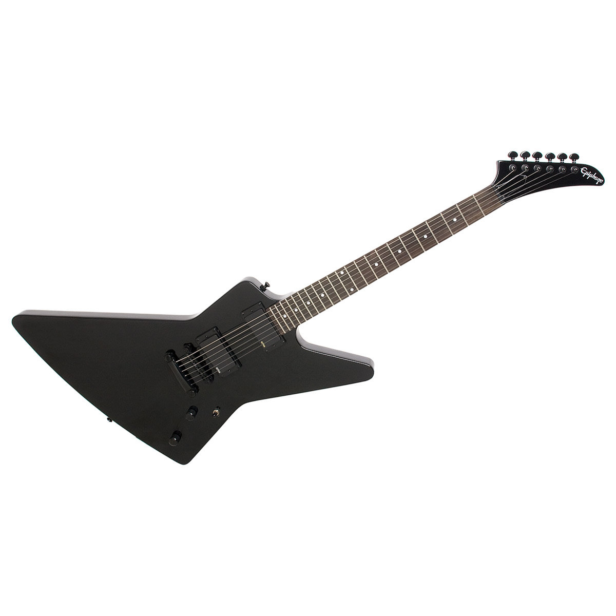 Epiphone 1984 EXPLORER EX Ebony - Guitare métal / moderne SonoVente.com
