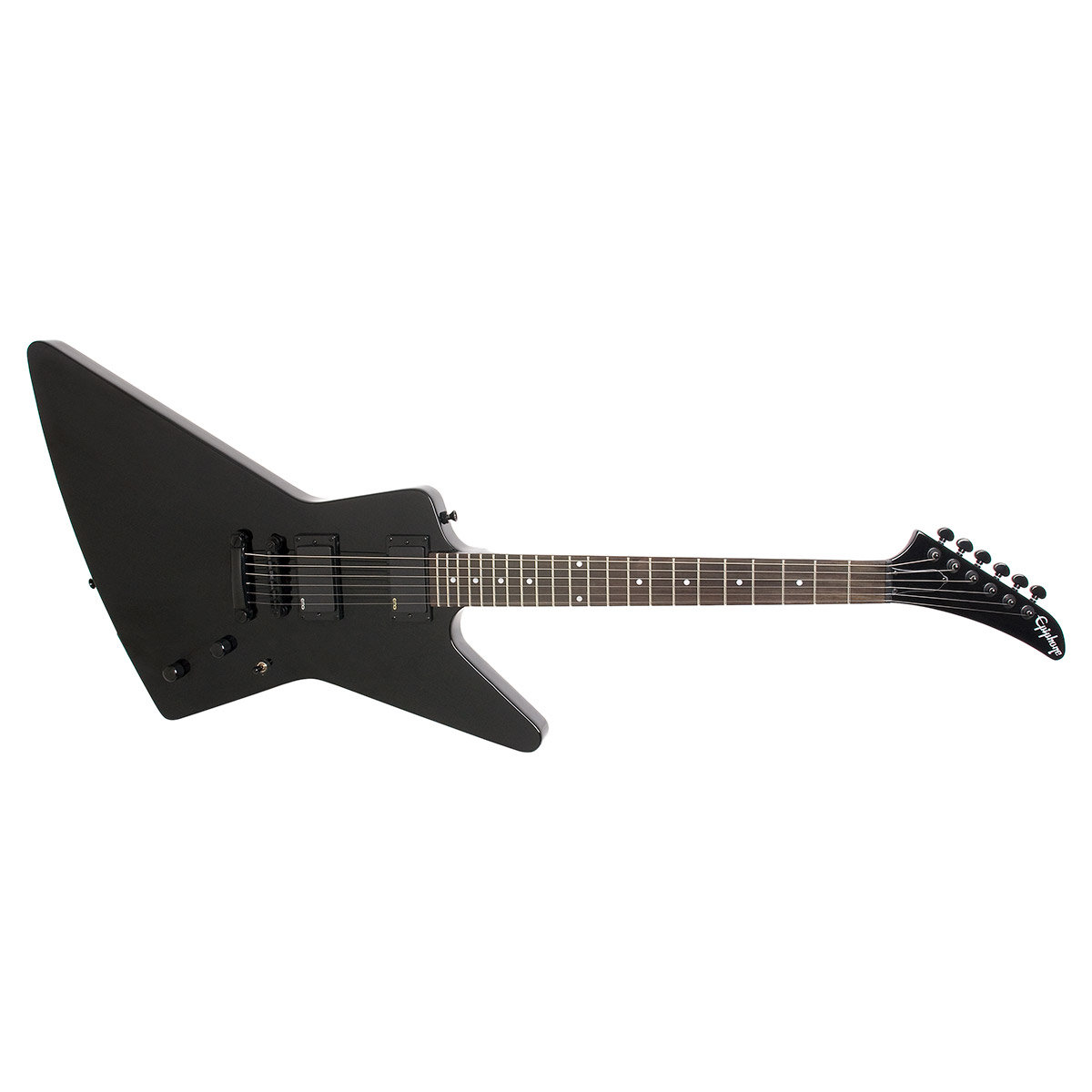 Epiphone 1984 EXPLORER EX Ebony - Guitare métal / moderne SonoVente.com