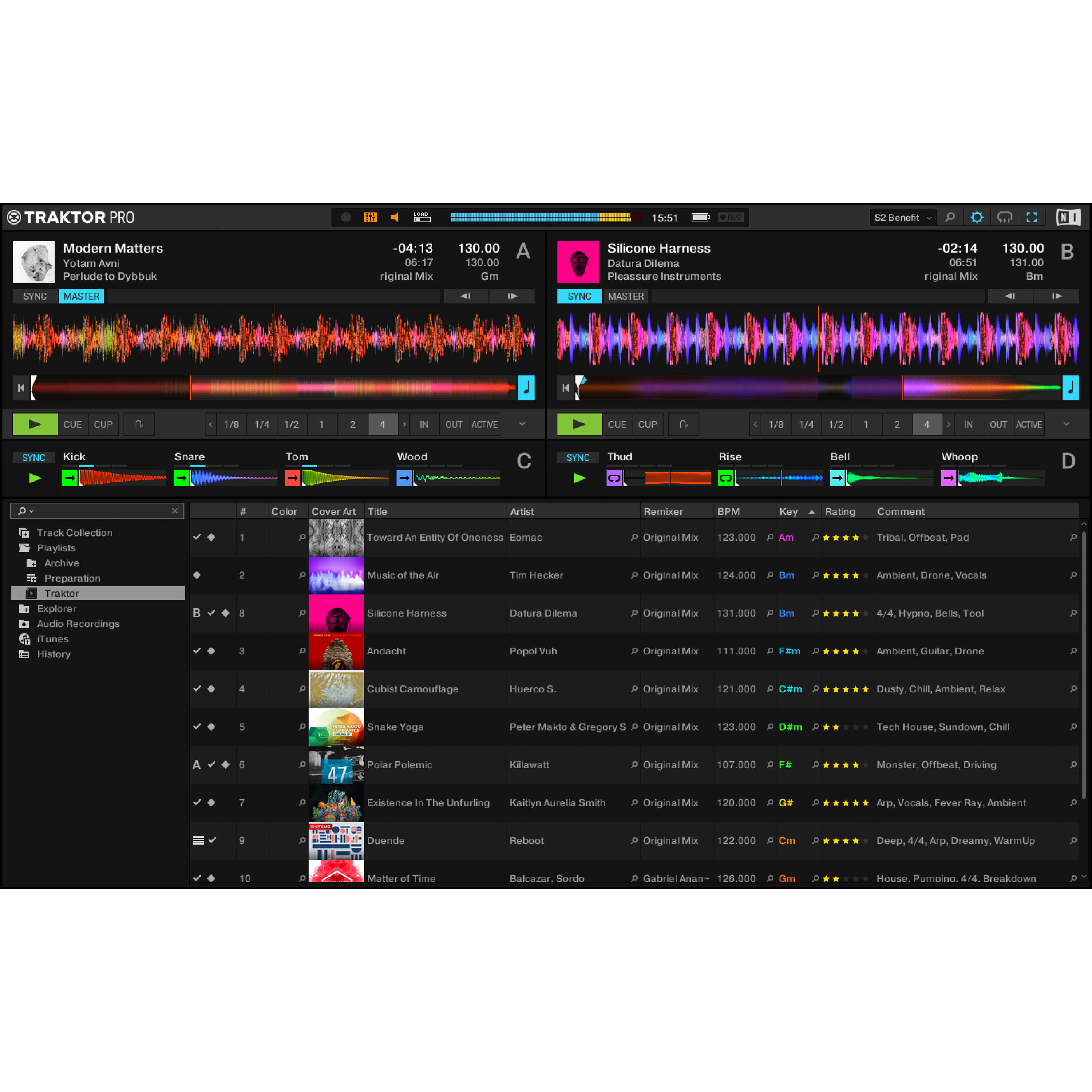 Native Instruments Traktor Kontrol S4 Mk3 - Contrôleur DJ USB SonoVente.com