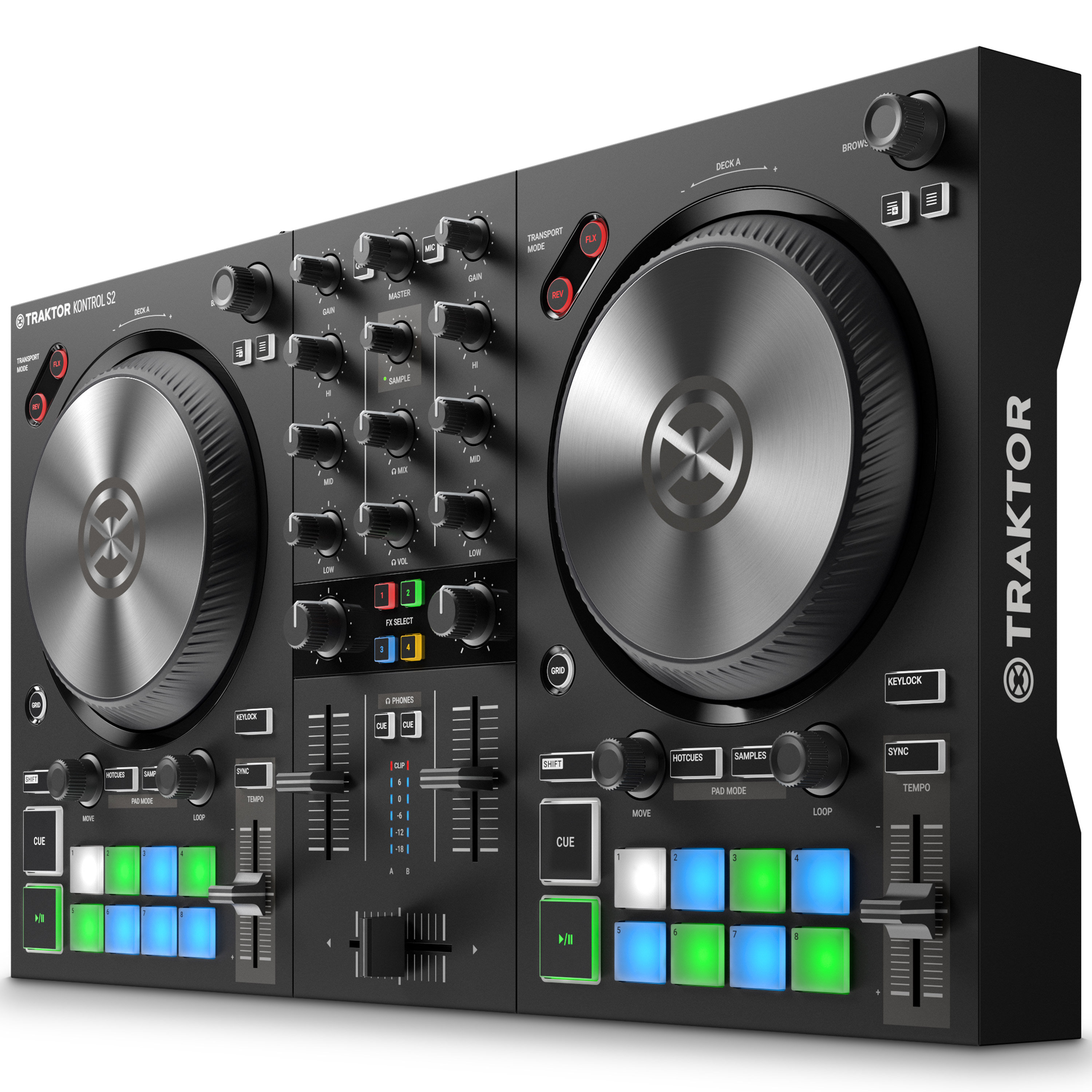 Native Instruments Traktor Kontrol S2 MK3 - Contrôleur DJ USB SonoVente.com