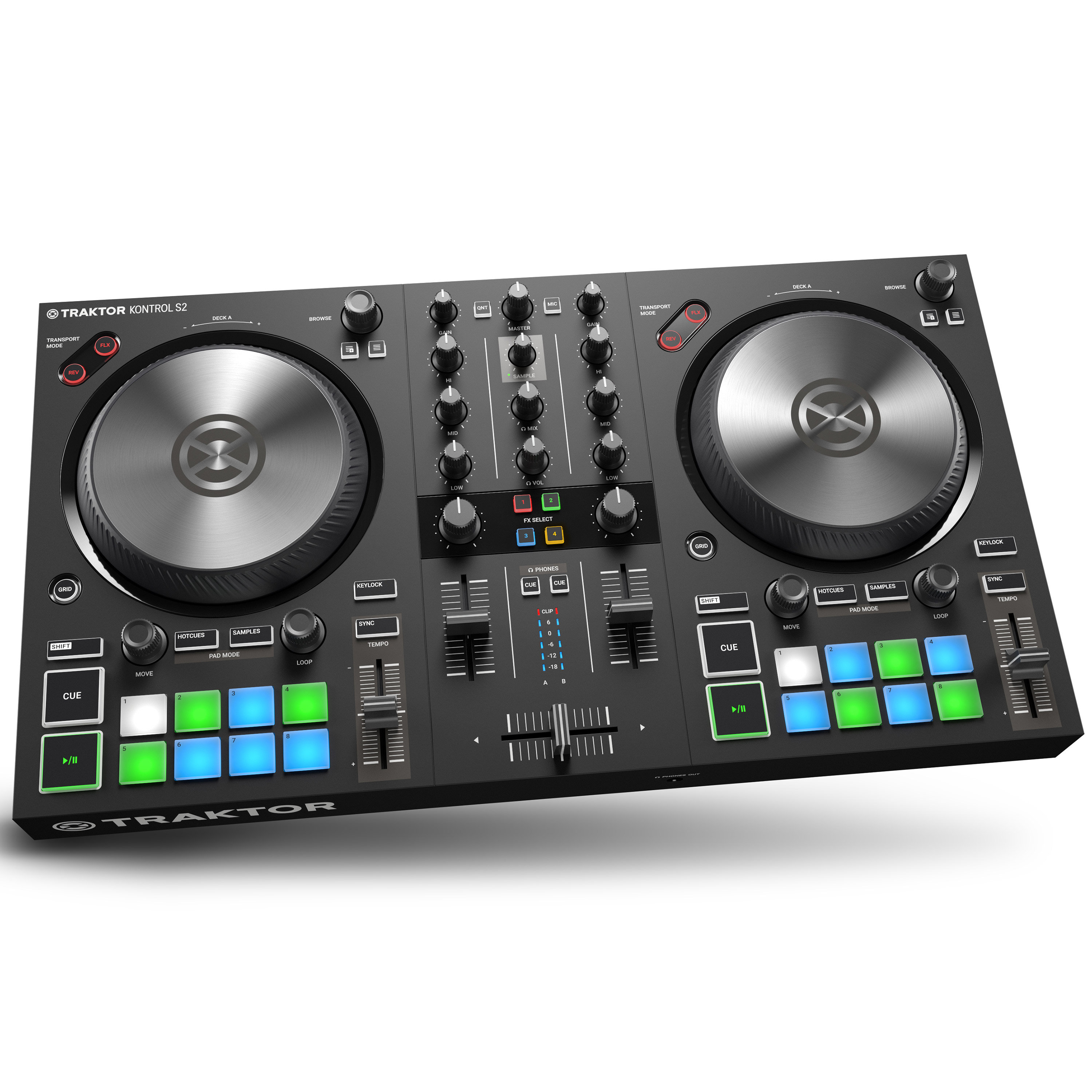 Native Instruments Traktor Kontrol S2 MK3 - Contrôleur DJ USB SonoVente.com