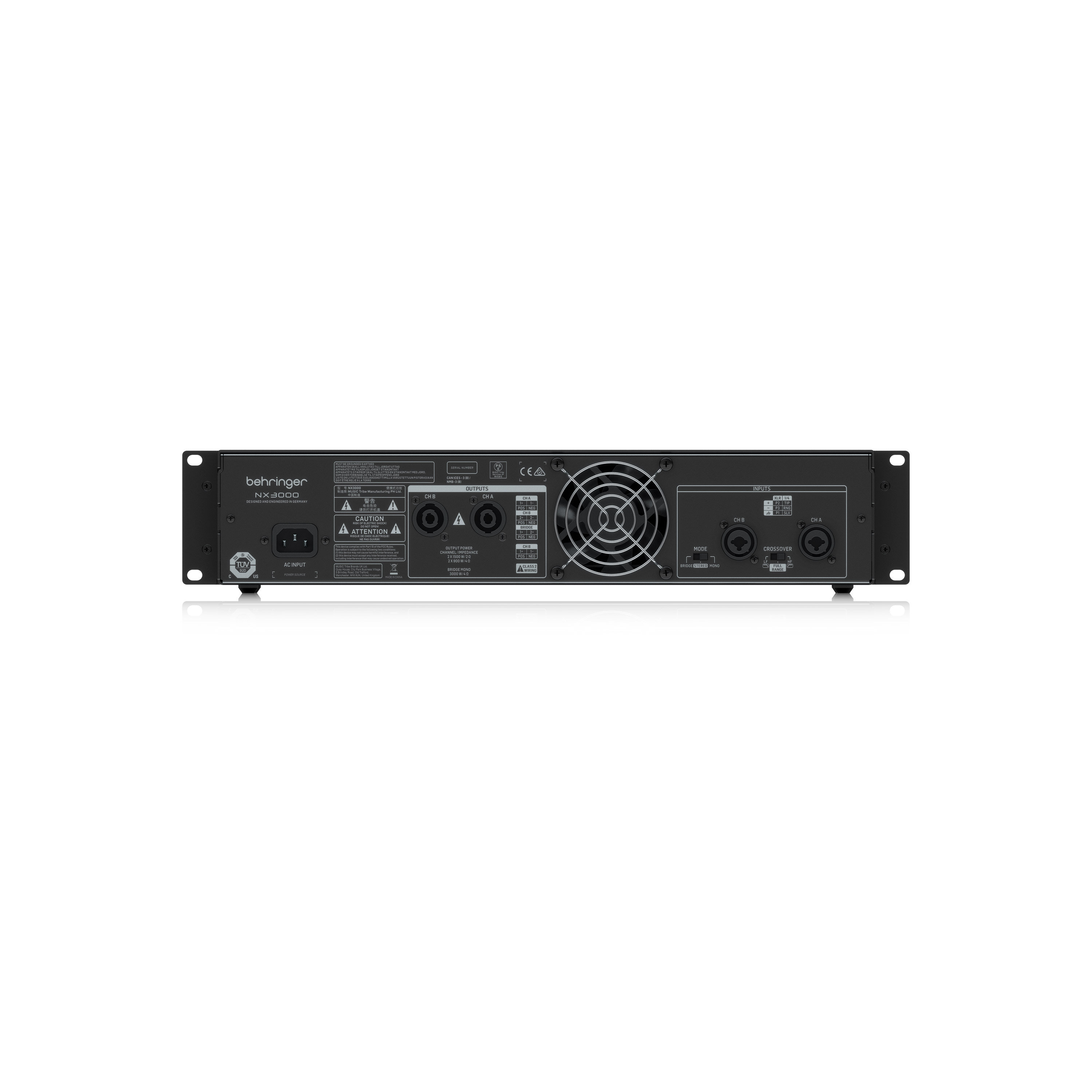 Behringer NX3000 - PA Amplifier SonoVente.com - en