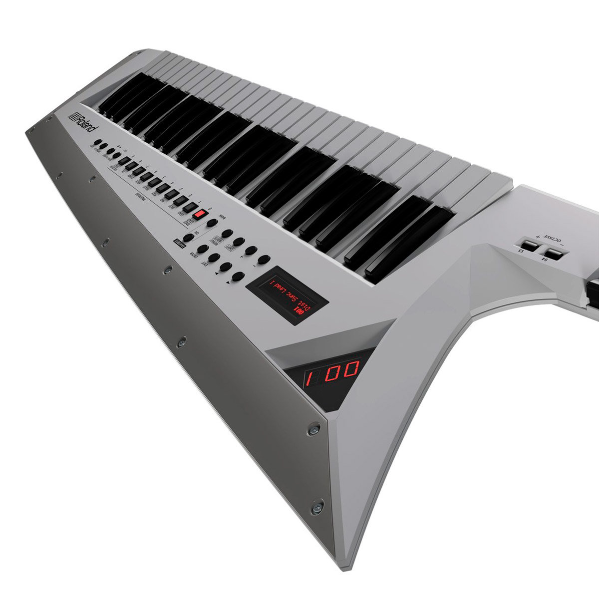 Roland AX-EDGE KEYTAR WHITE - Synthétiseur SonoVente.com