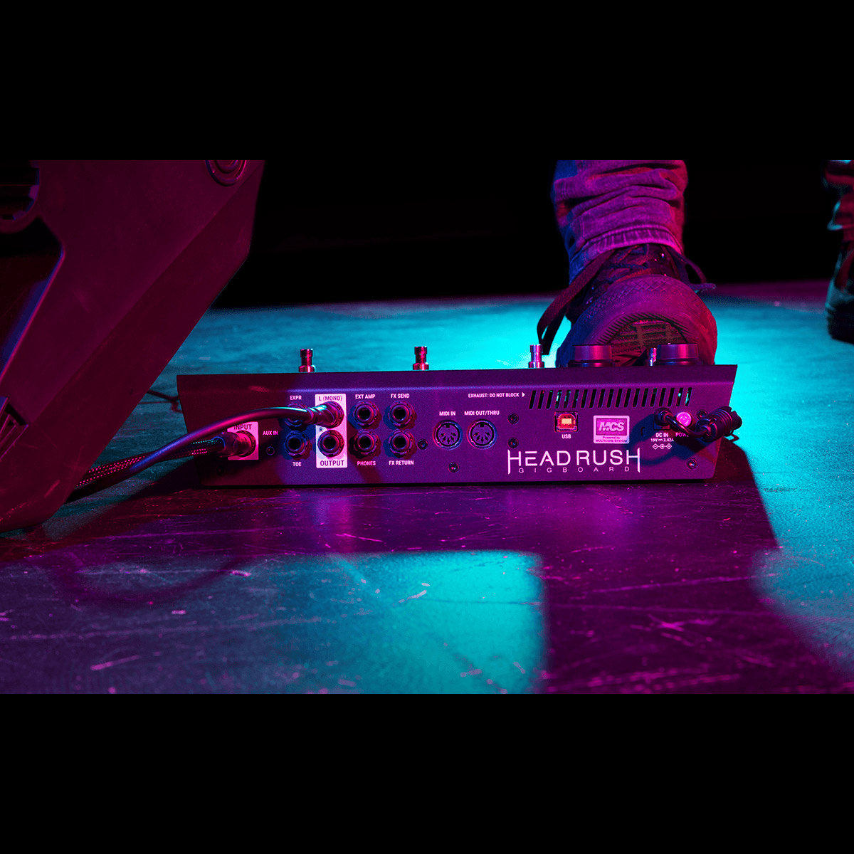 Headrush Gigboard : Effets Guitare Electrique HeadRush - SonoVente.com