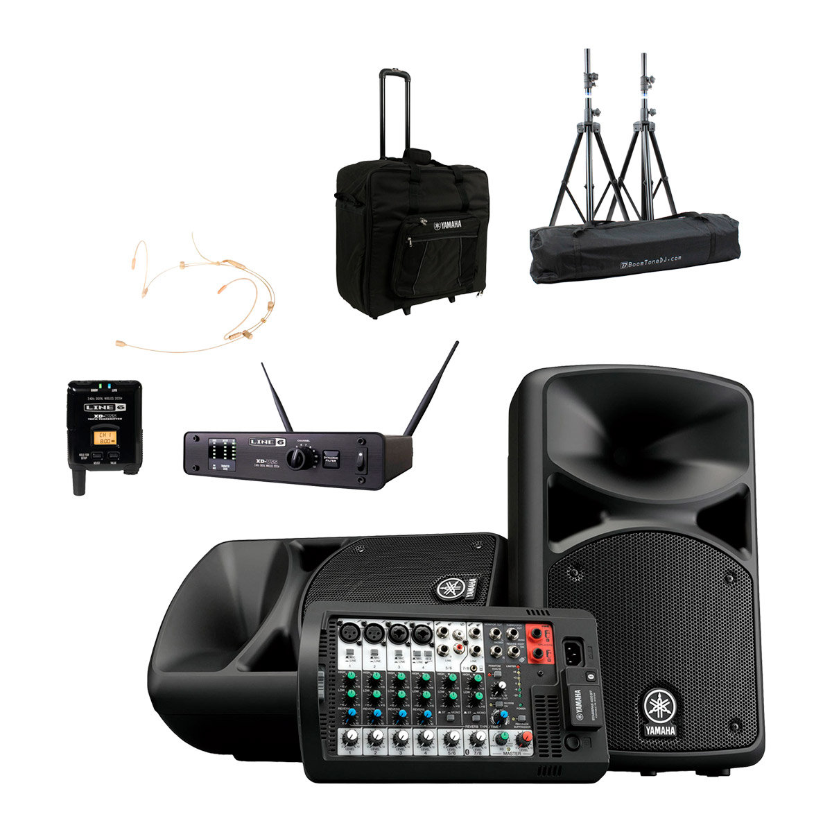 Yamaha STAGEPAS 400BT PACK 4 - Sono portable SonoVente.com