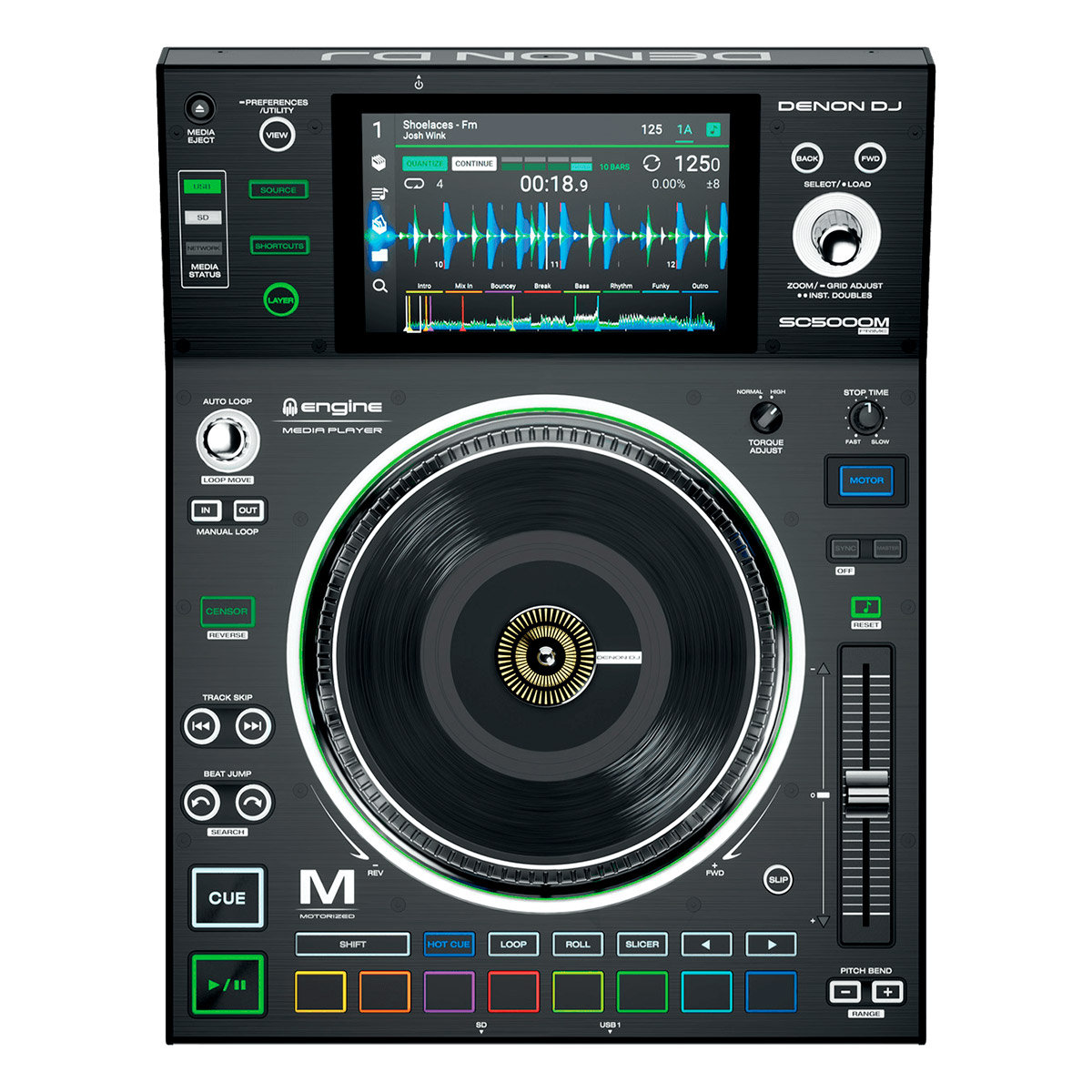 Denon DJ Prime Pack SC5000 + X1800 + flight case PCDM SCX - Platine CD ...