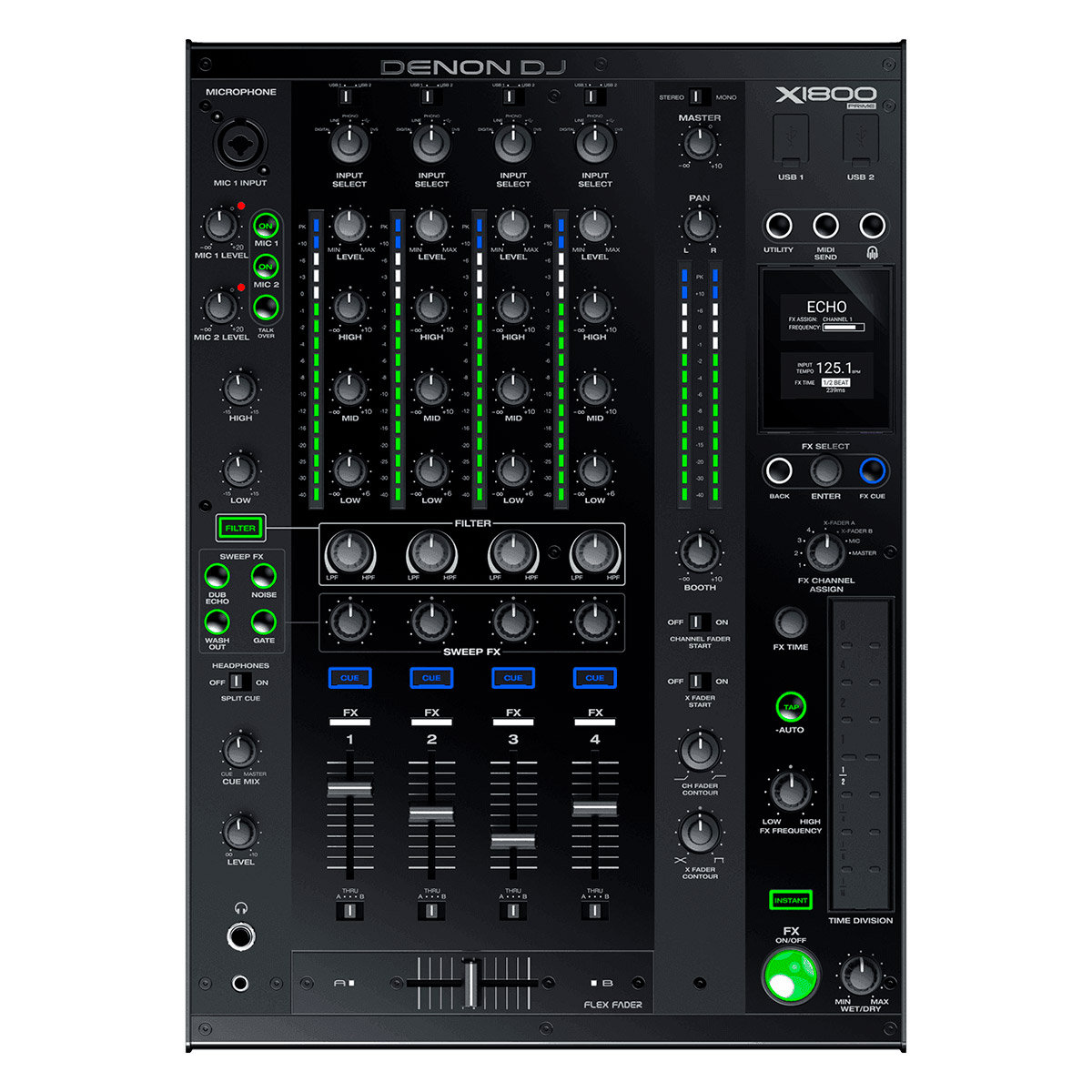 Prime Pack SC5000 + X1800 + flight case PCDM SCX : Platine CD MP3 à ...